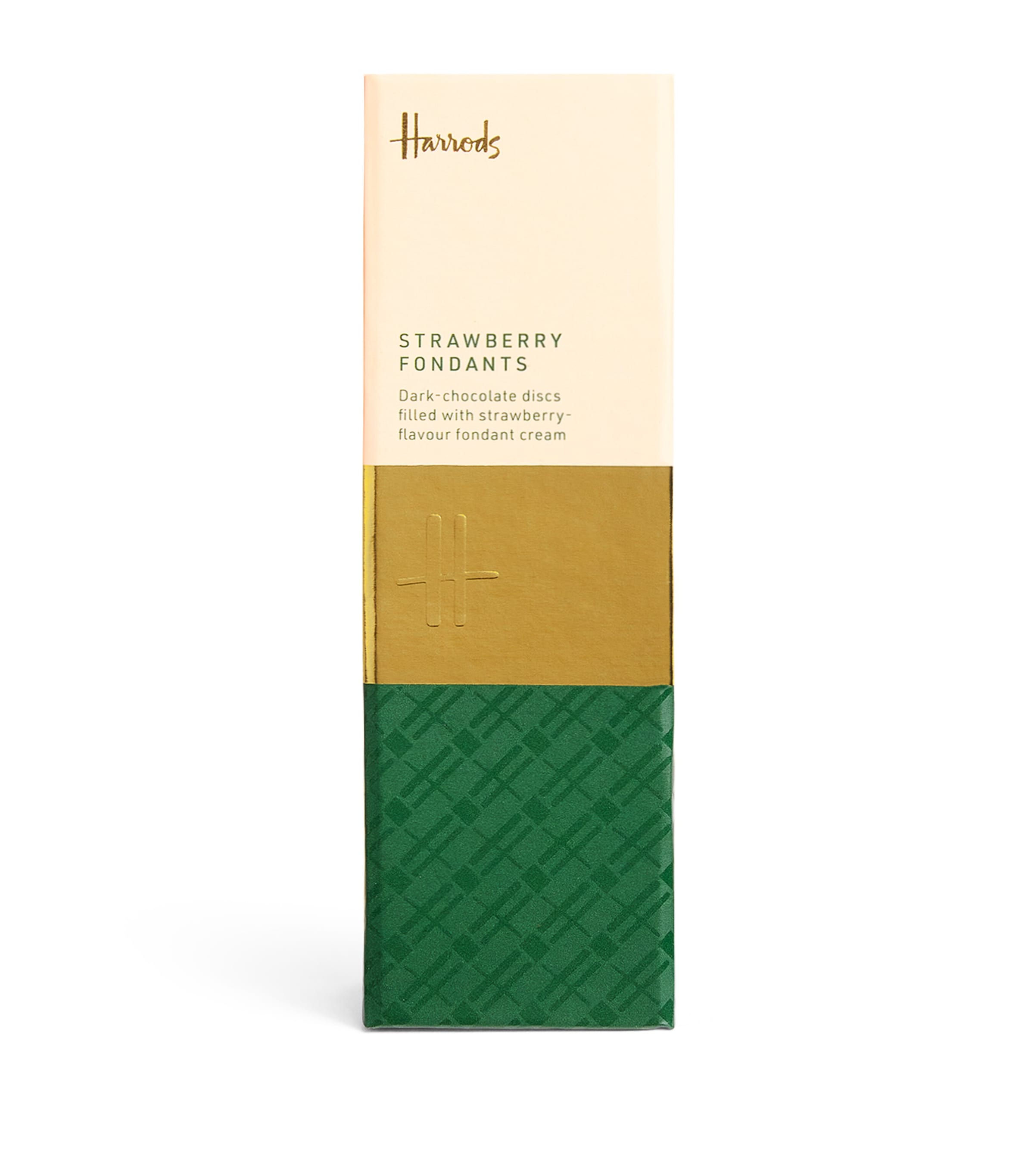 Harrods Dark Chocolate and Strawberry Fondant Discs (100g) | Harrods US