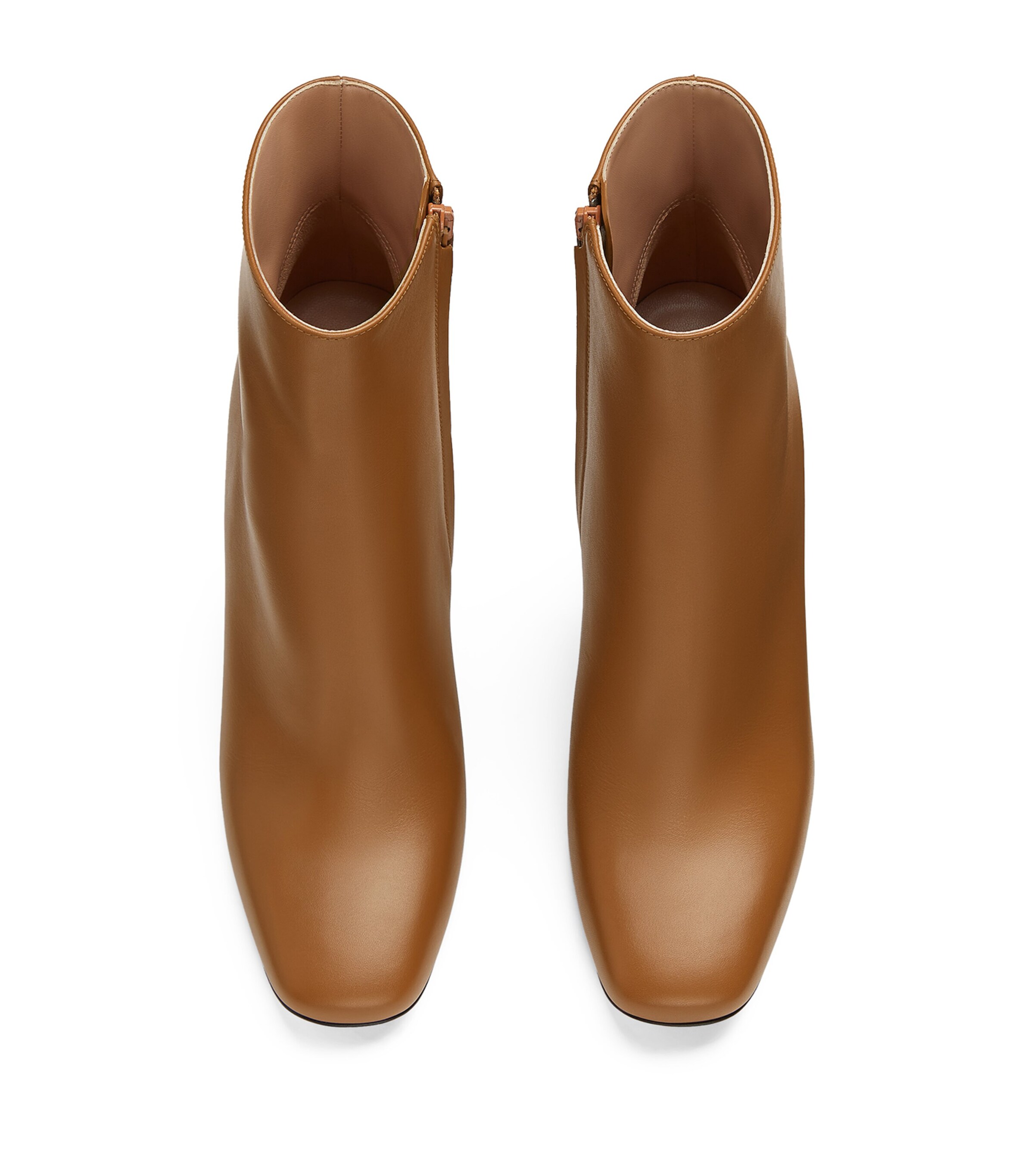 Bottega Veneta Brown Calfskin Canalazzo Ankle Boots 100 | Harrods UK