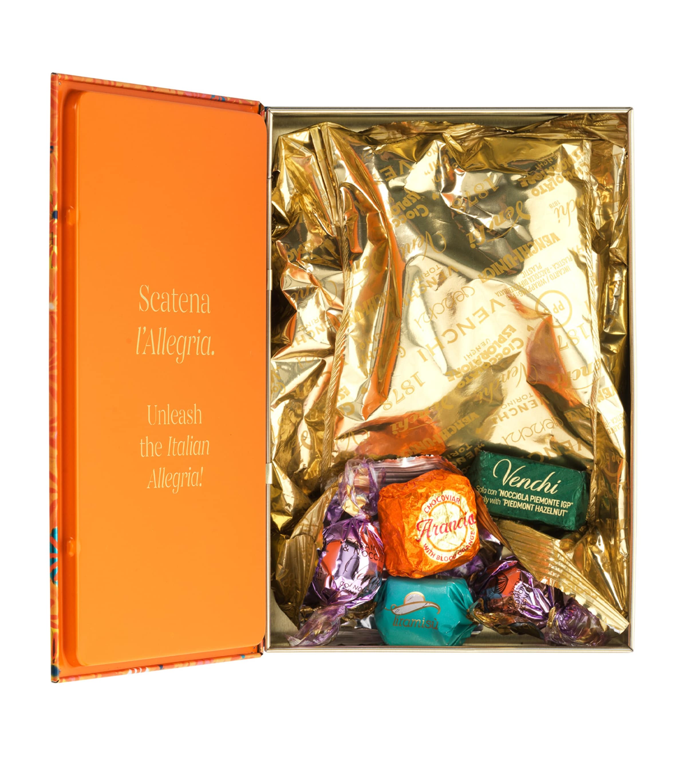 Venchi 1878 Maxi Murrine Book Chocolate Gift Box (200g) | Harrods UK