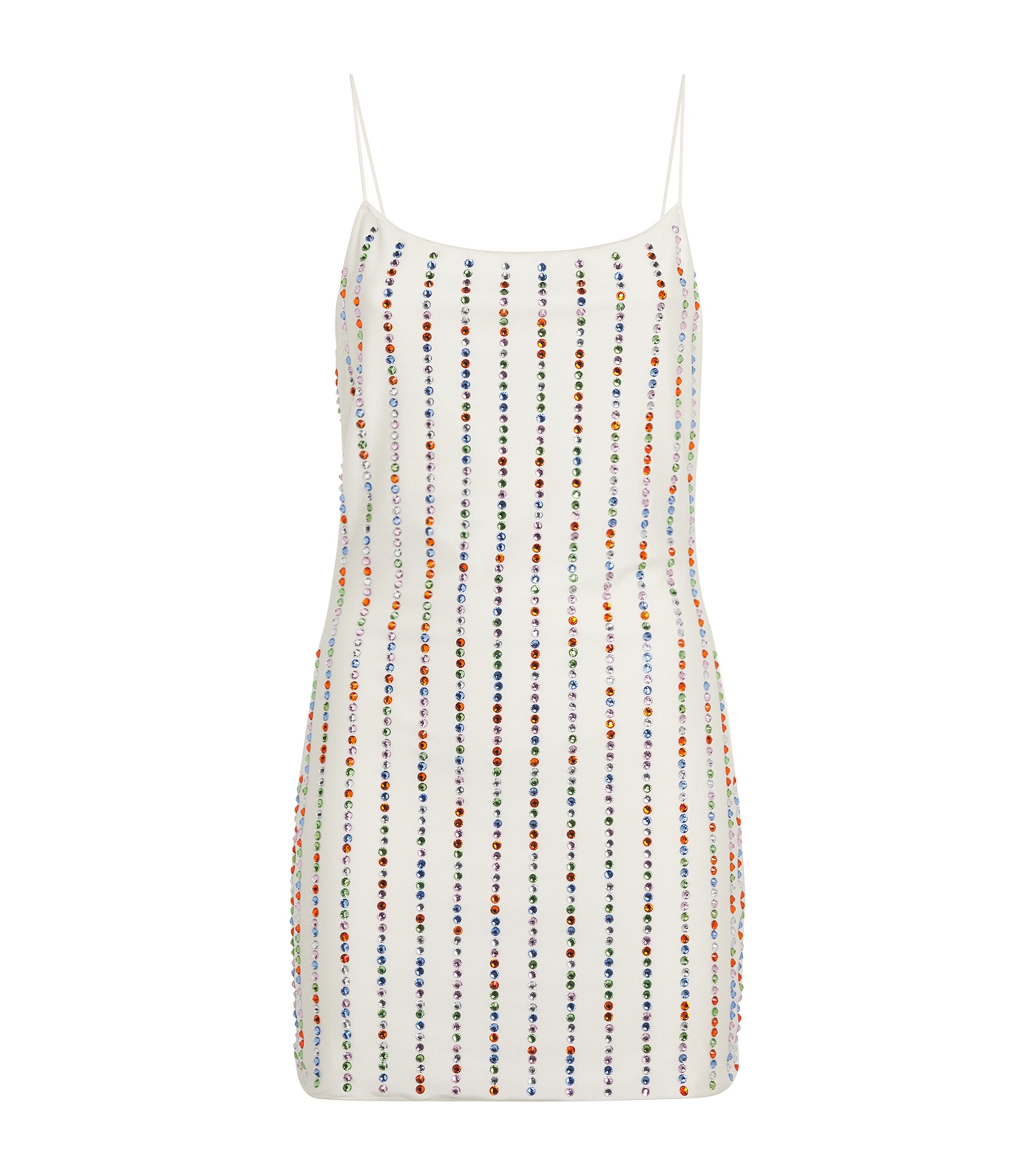 Oséree Multi Rain Gem Scoop-Neck Mini Dress | Harrods AU