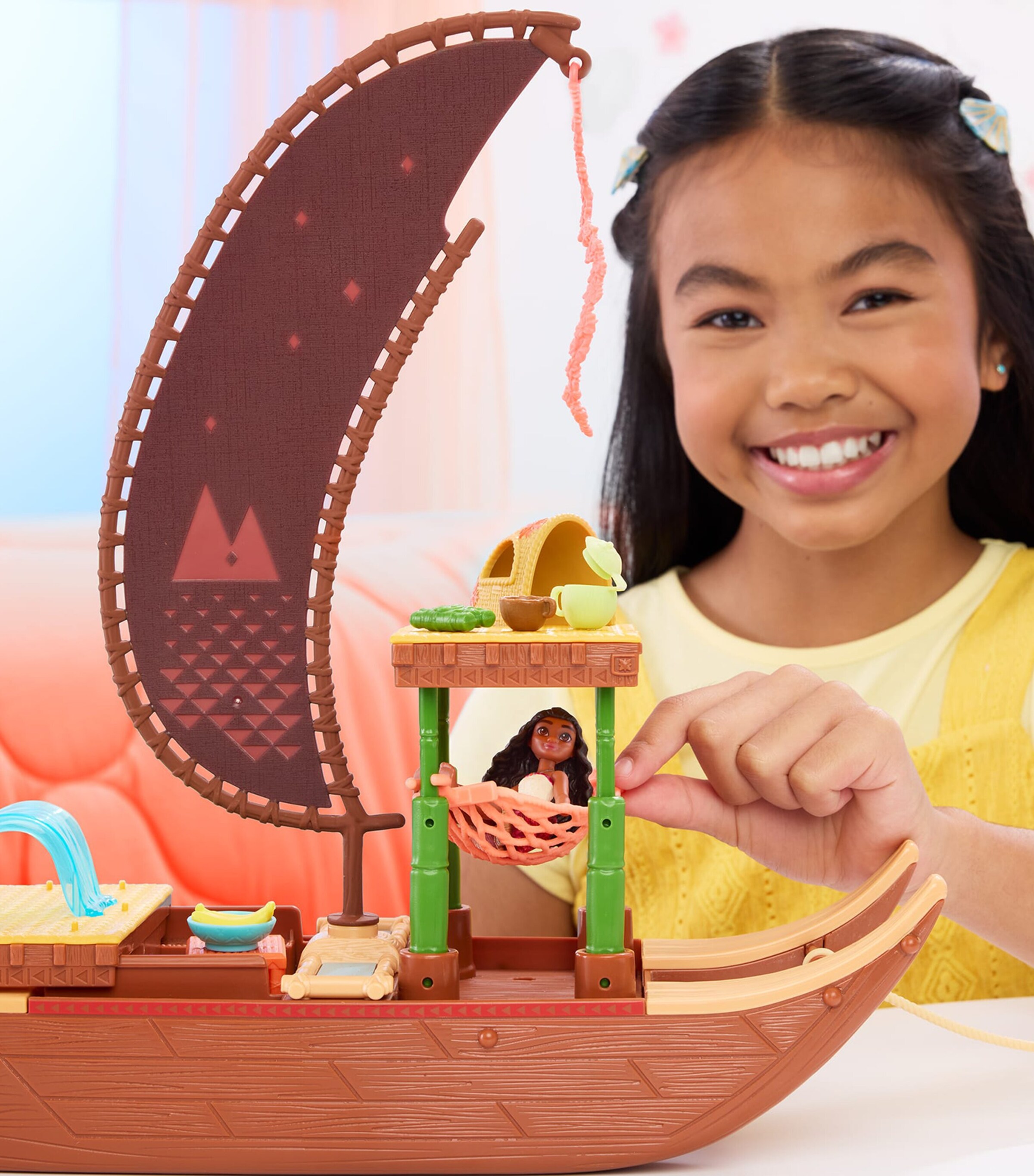 Disney Moana 2 Transforming Boat Set | Harrods UK