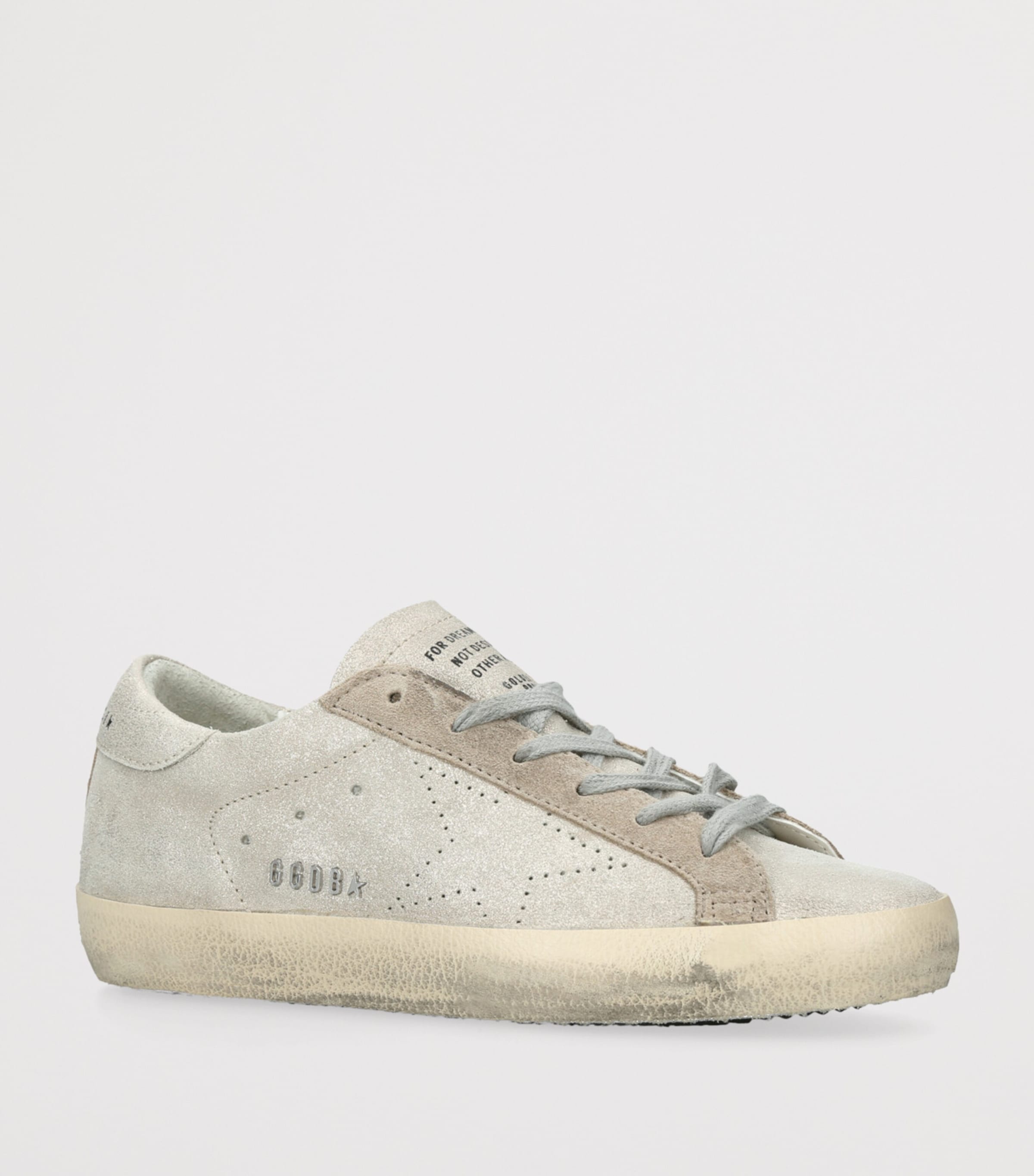 Golden Goose Beige Suede Super Star Sneakers | Harrods US