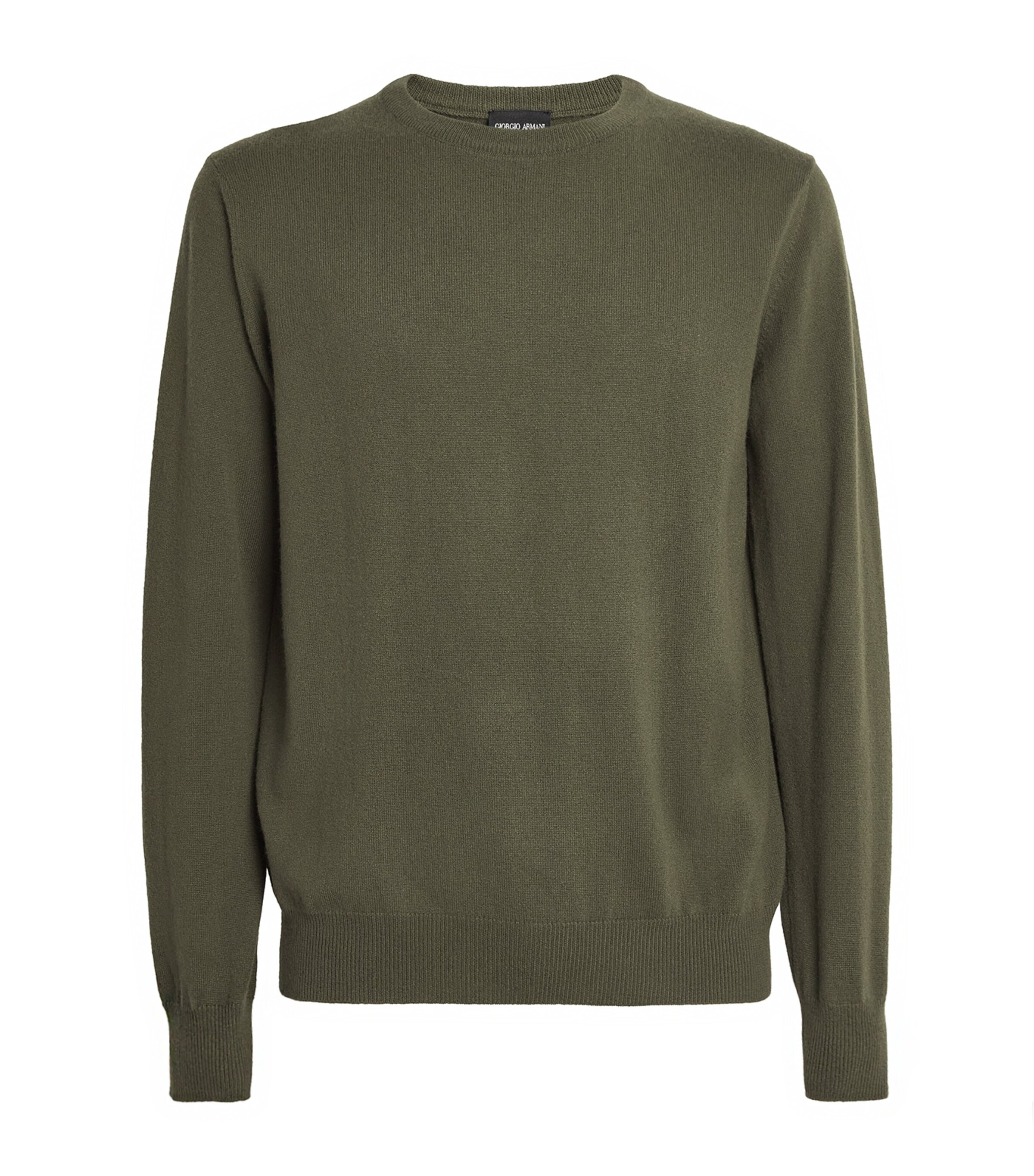 Giorgio Armani Cashmere Sweater In Green | ModeSens