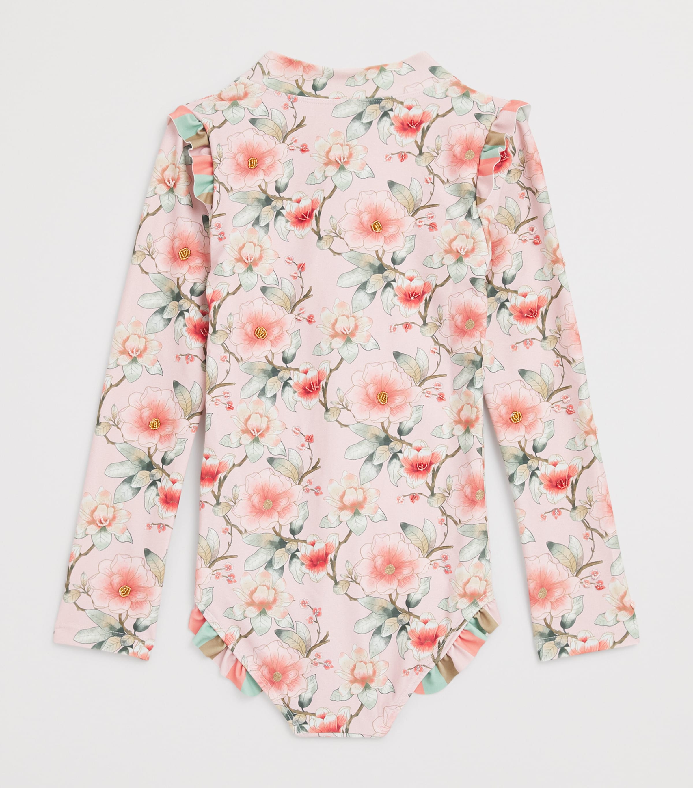 Olga Valentine Pink Floral Print Swimsuit (4-14 Years) | Harrods UK