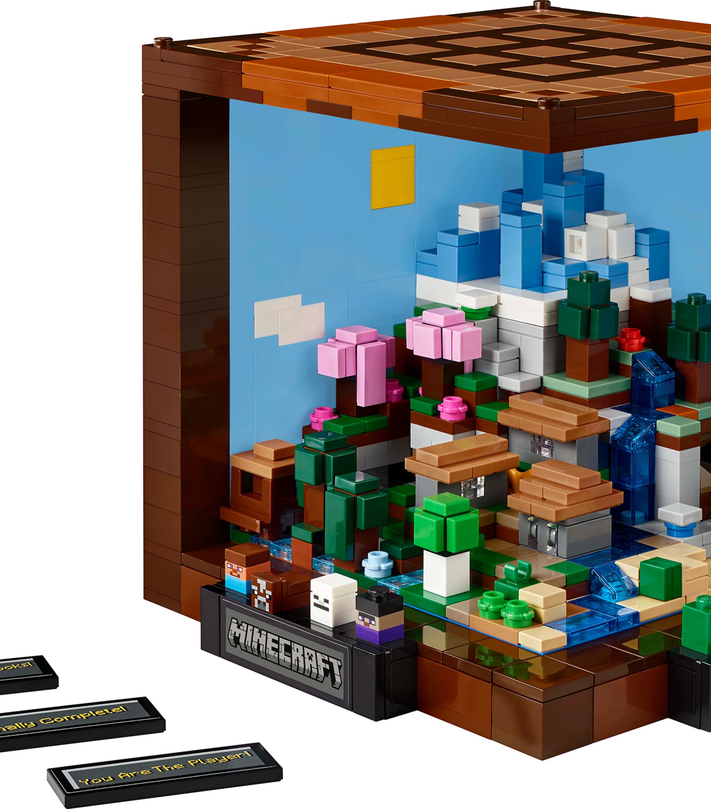Lego Minecraft Crafting Table Model Set for Adults 21265 | Harrods UK