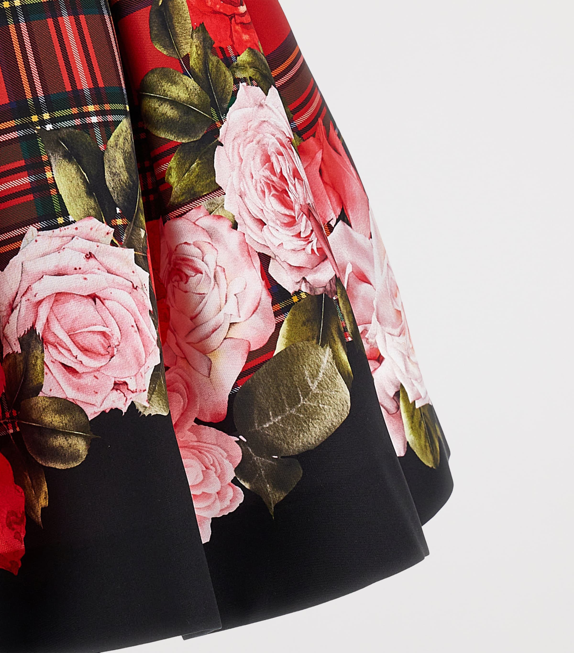 Monnalisa Multi Belted Rose Print Dress (2-12 Years) | Harrods QA