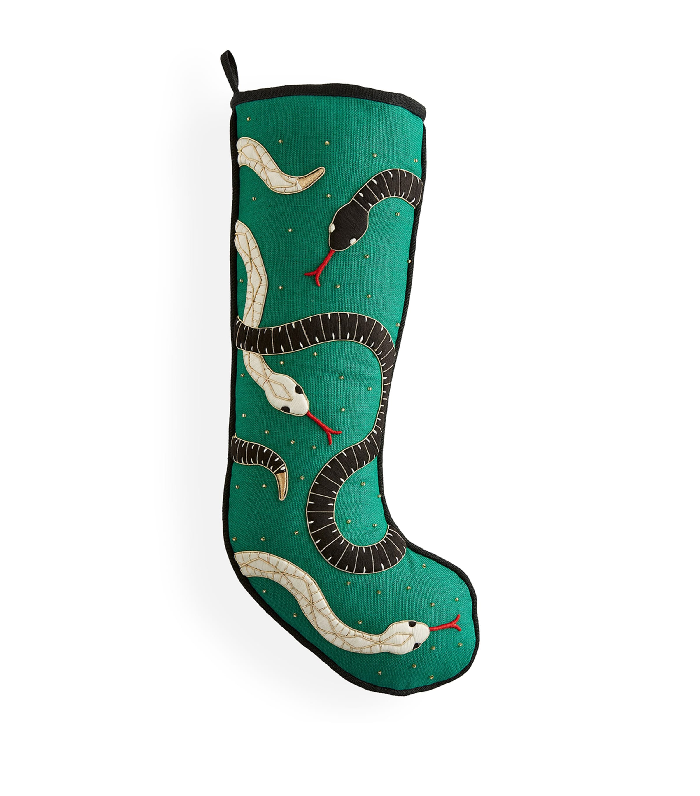 Jonathan Adler Embroidered Eden Stocking | Harrods US