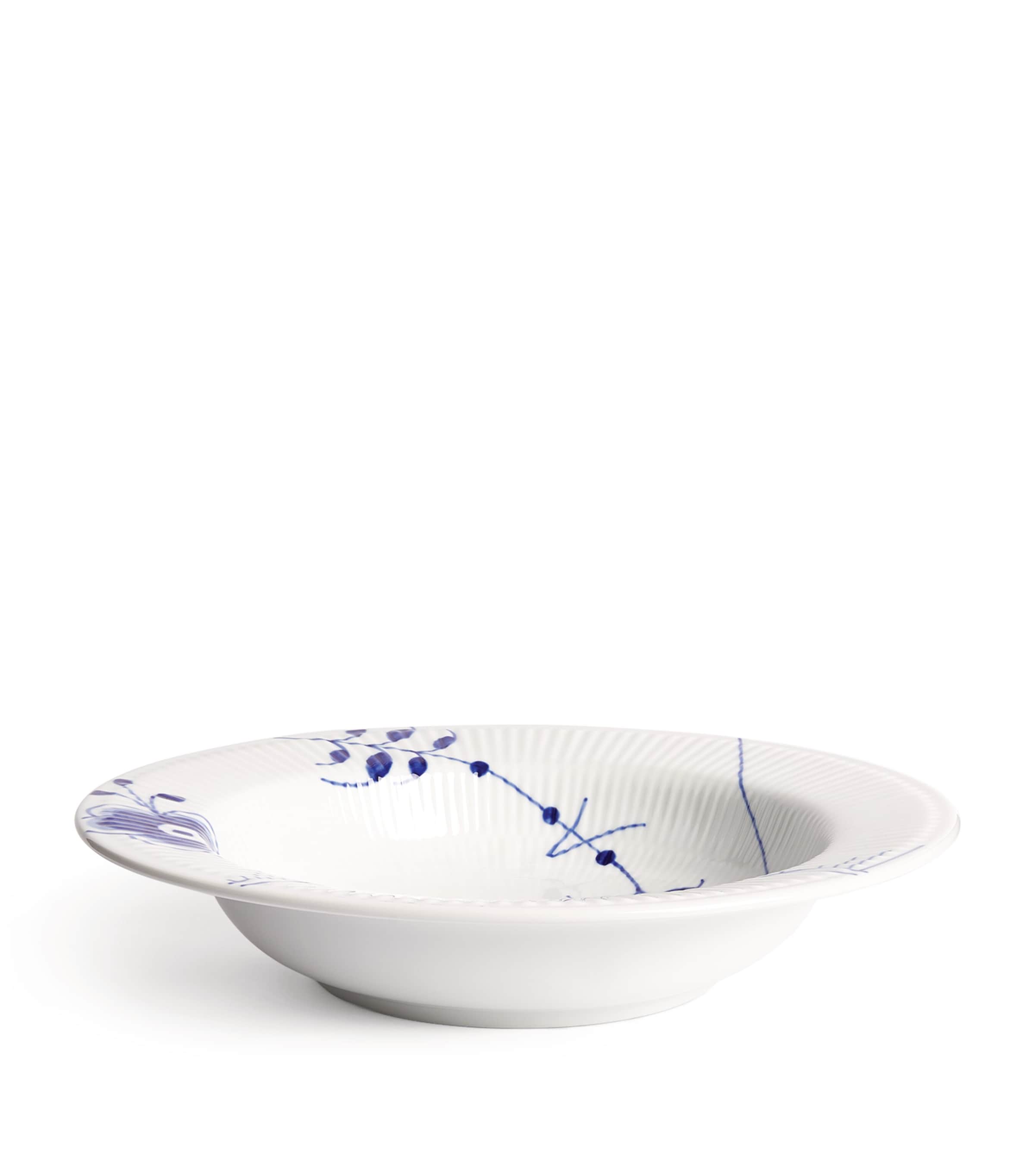 Royal Copenhagen Blue Fluted Mega Deep Plate (31.5cm) | Harrods IN
