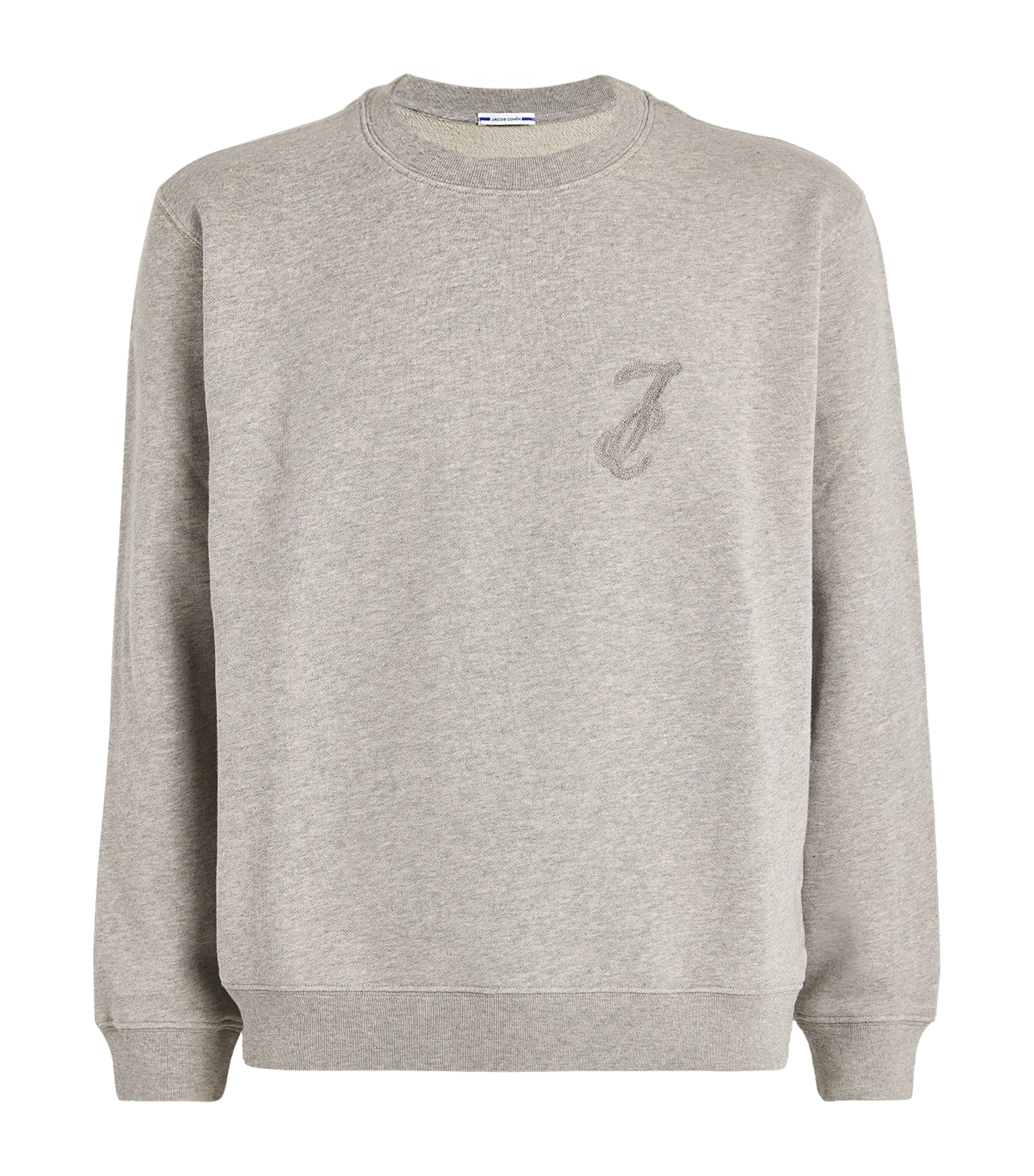 JACOB COHËN Grey Logo Sweatshirt | Harrods UK