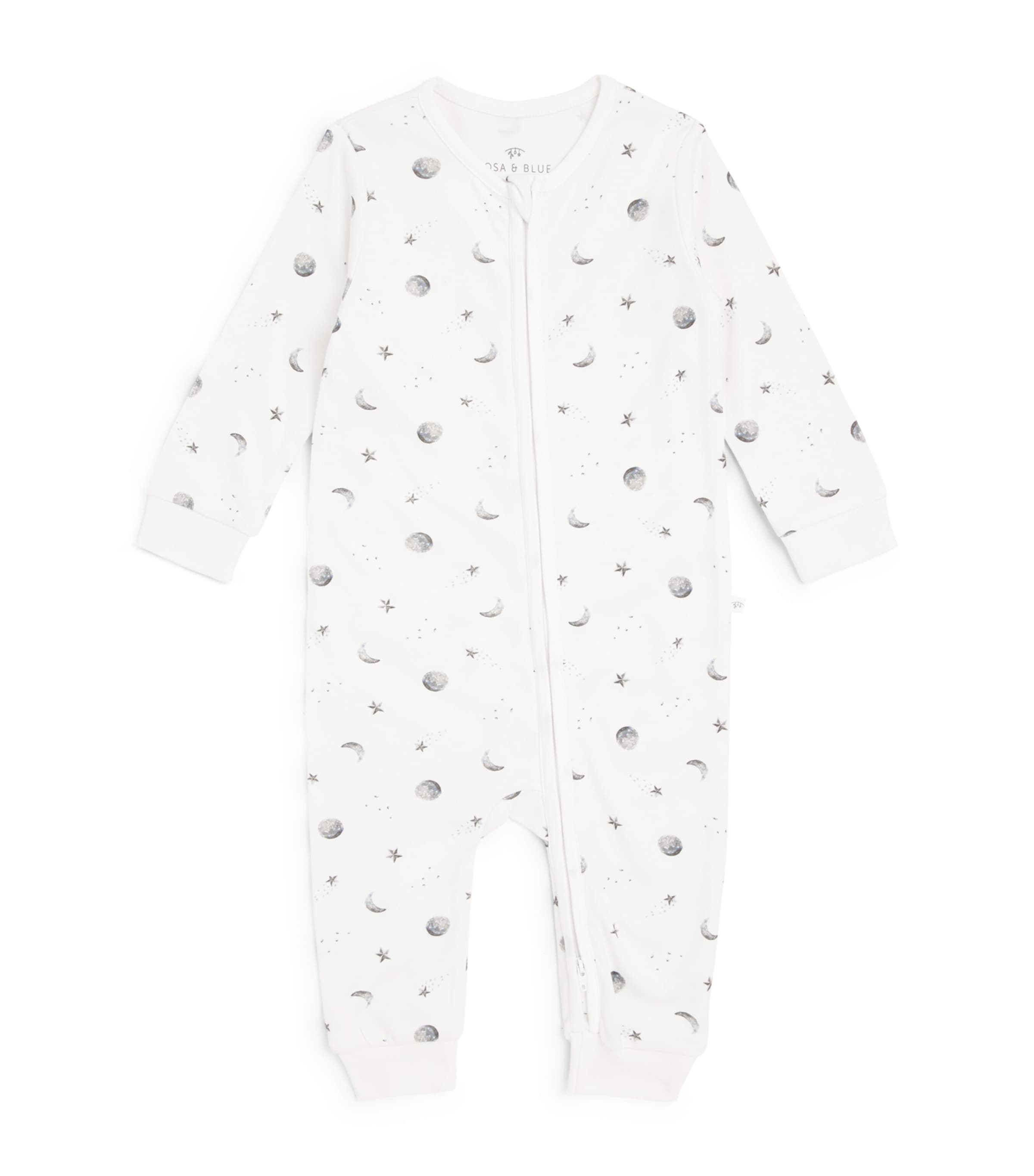 Rosa & Blue White Starlit Moon All-In-One (12-18 Months) | Harrods AU