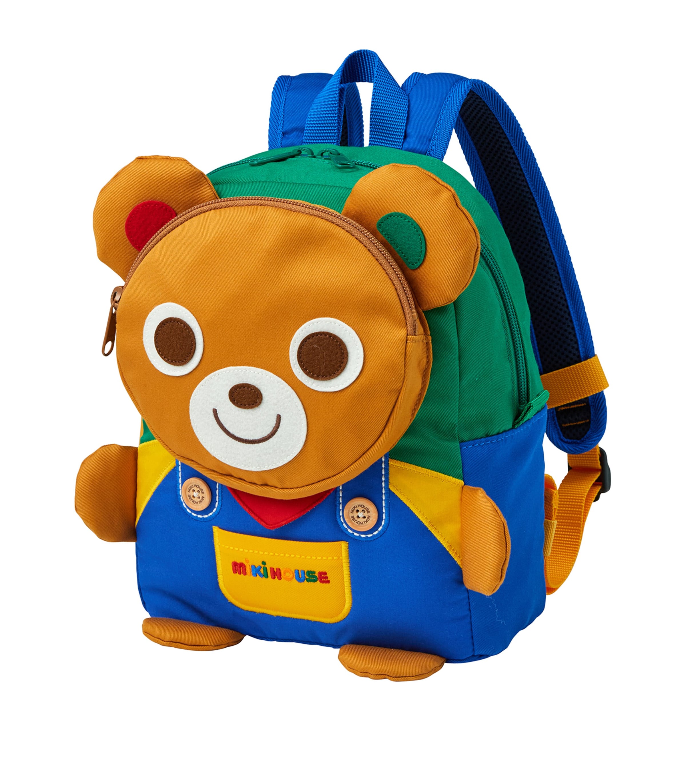 Miki House Multi Teddy Bear Backpack | Harrods US