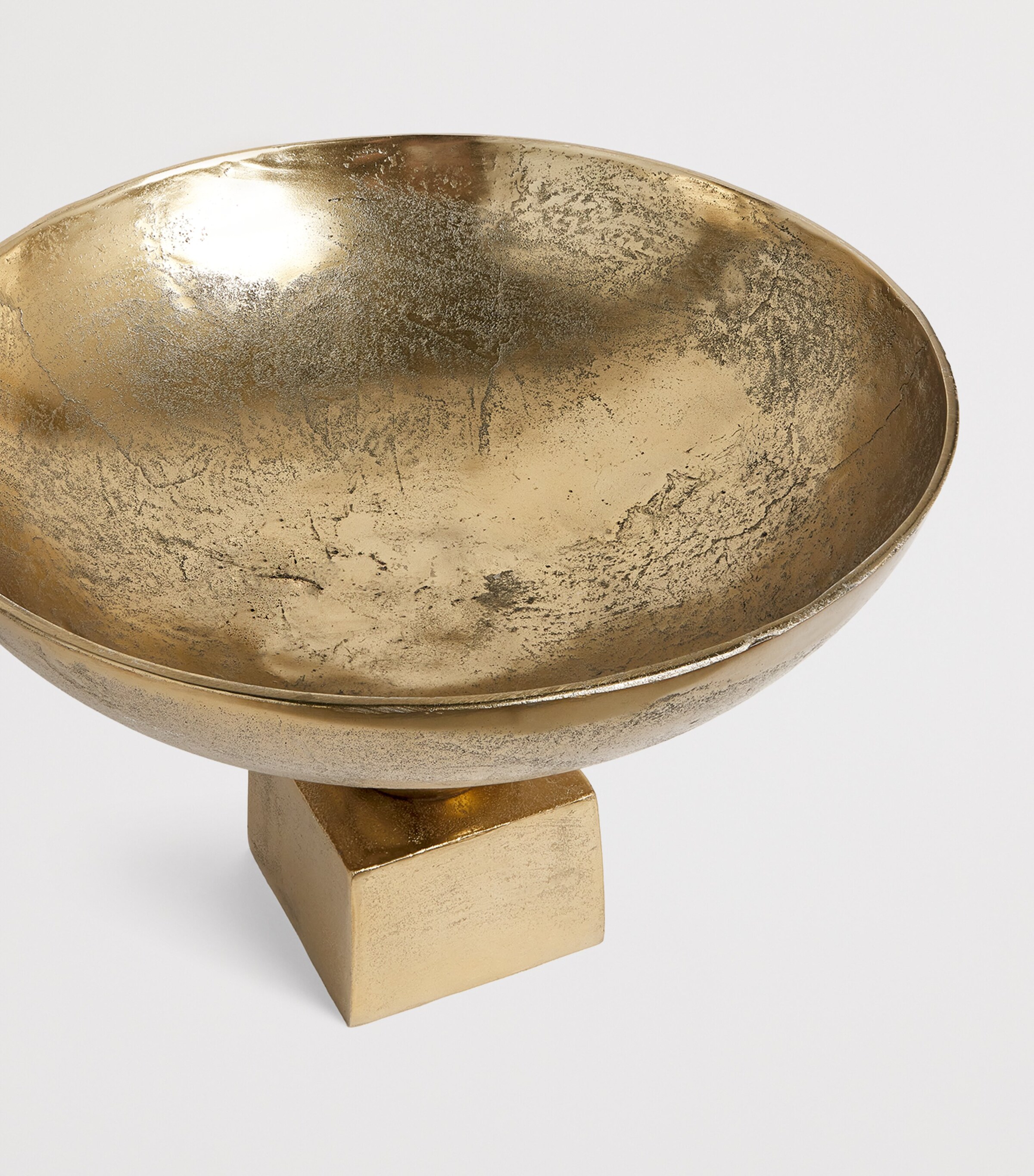 Harrods Antique Gold-Tone Bowl (30cm) | Harrods US