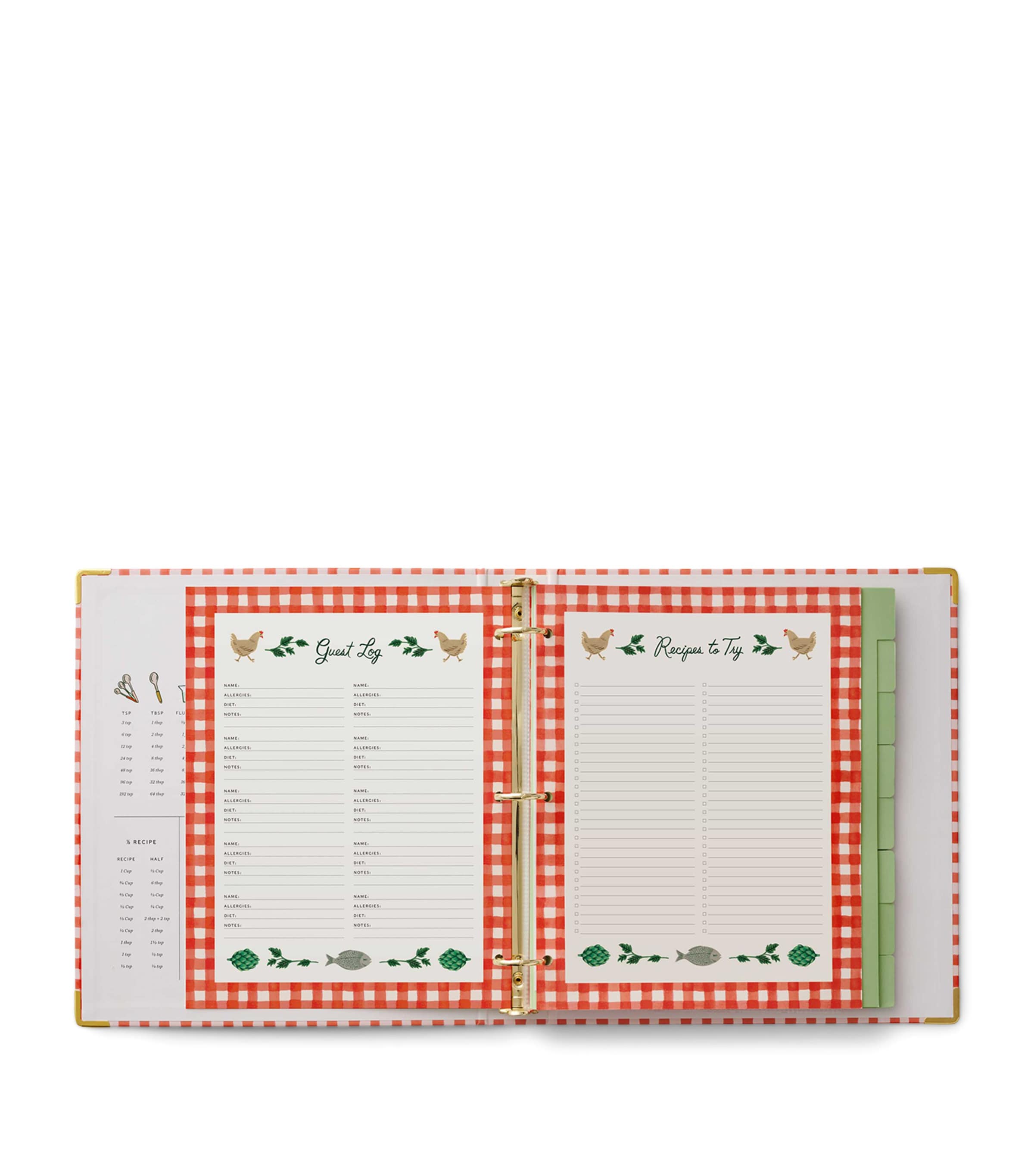 Rifle Paper Co. Cherry Farm Recipe Binder | Harrods ZA