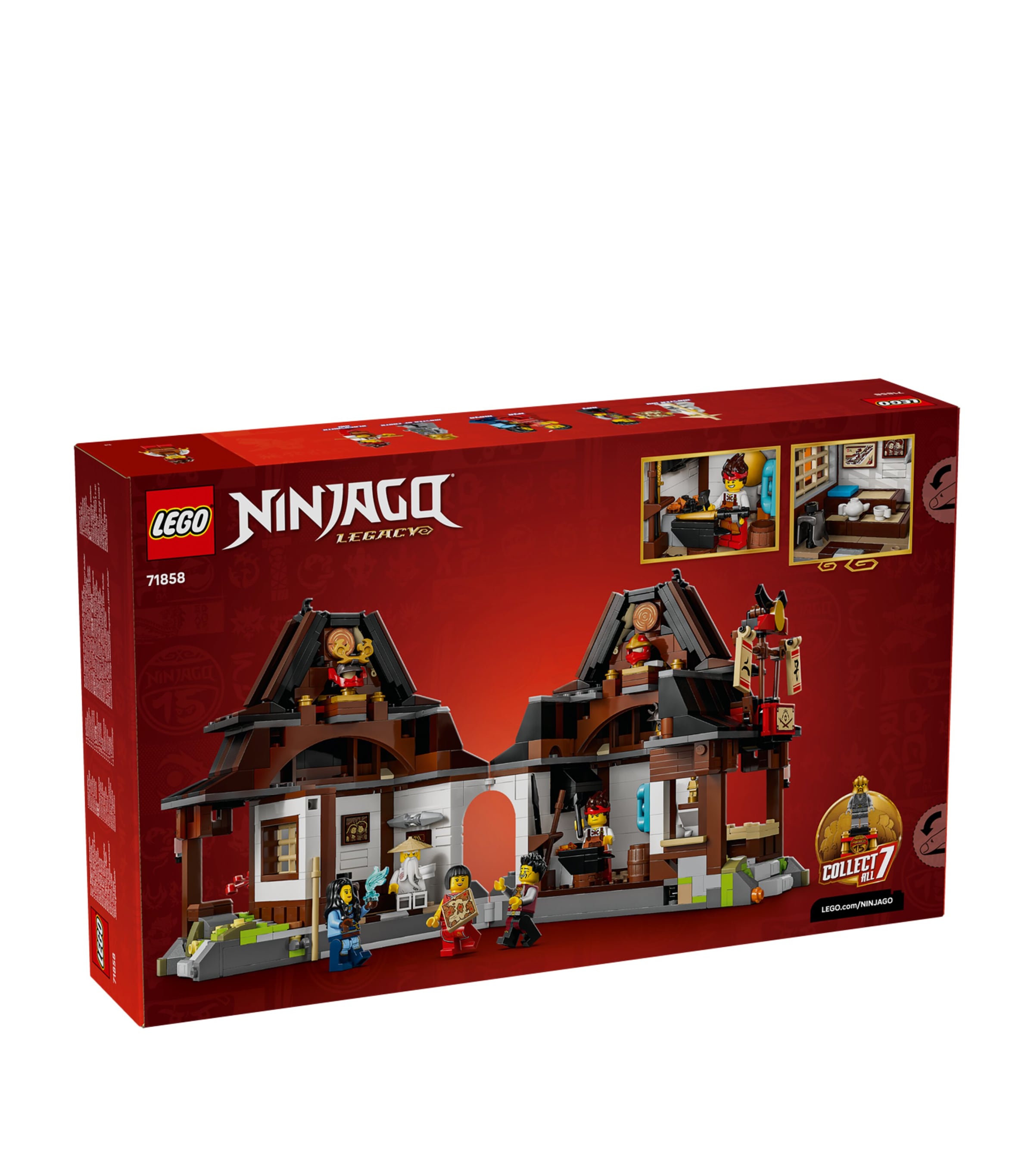 Lego LEGO NINJAGO Four Weapons Blacksmith 15th Anniversary 71858 ...