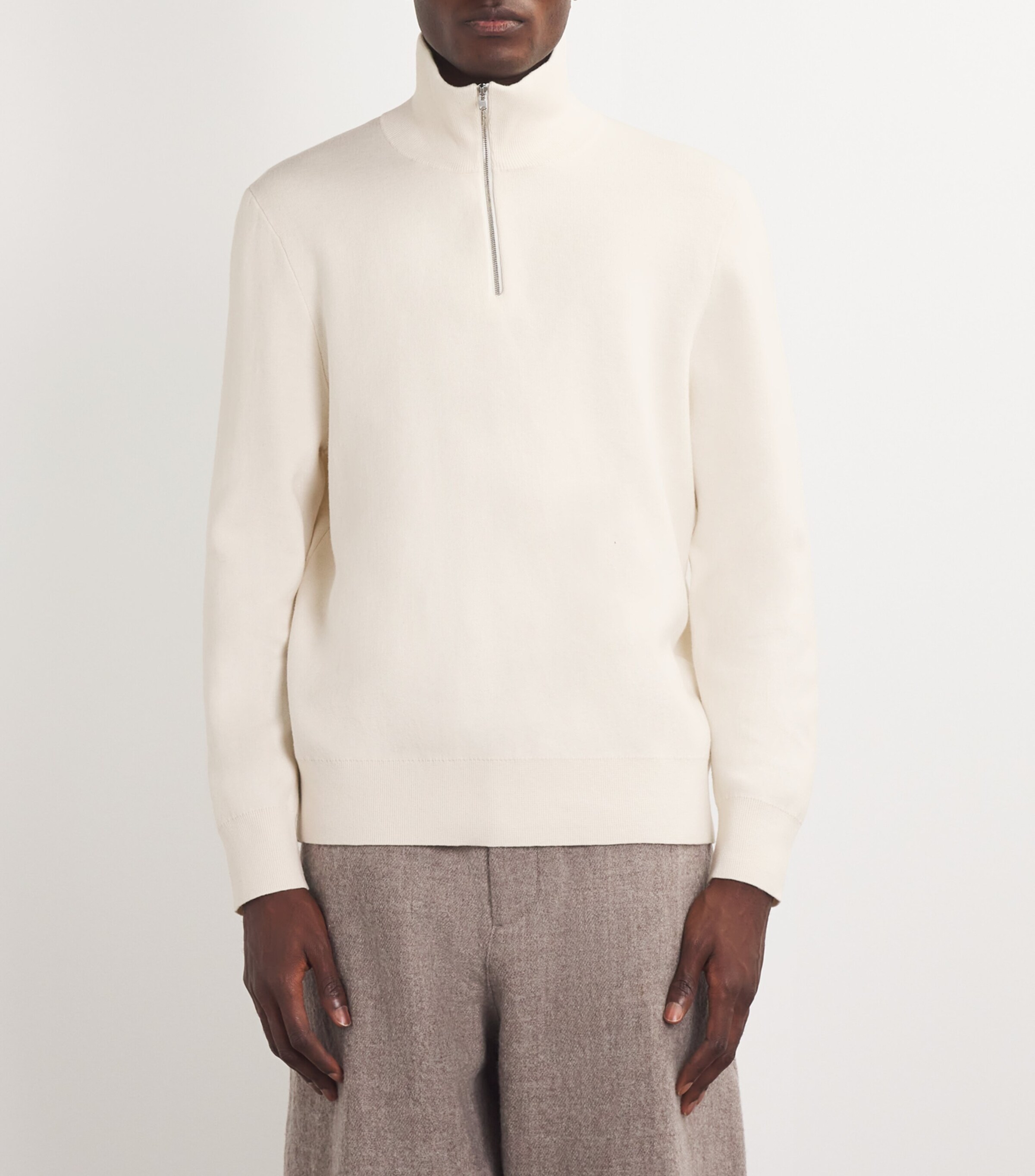 Sandro Paris Half-Zip Sweater | Harrods UK