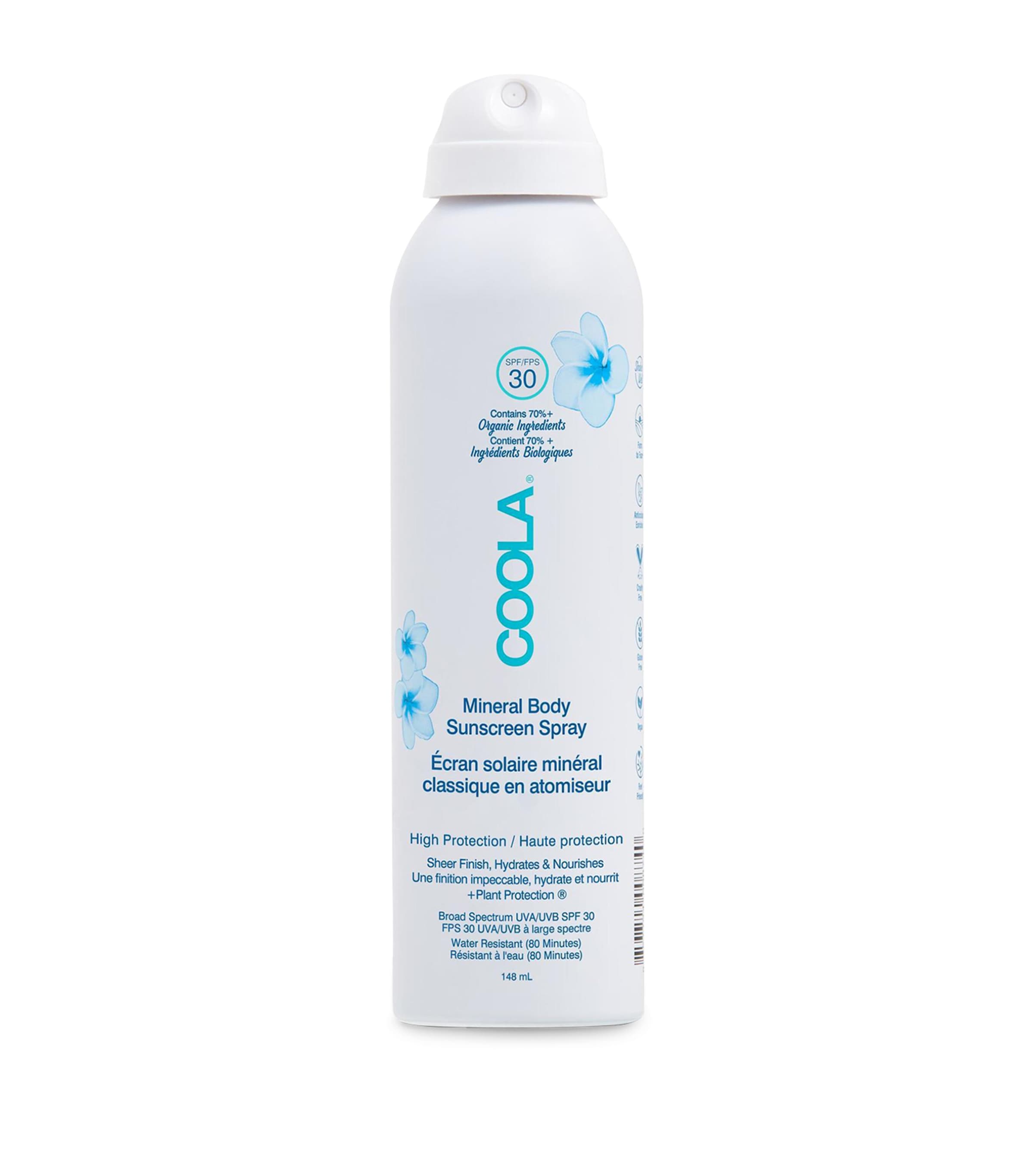 COOLA Mineral Body Sunscreen Spray SPF 30 (148ml) | Harrods US