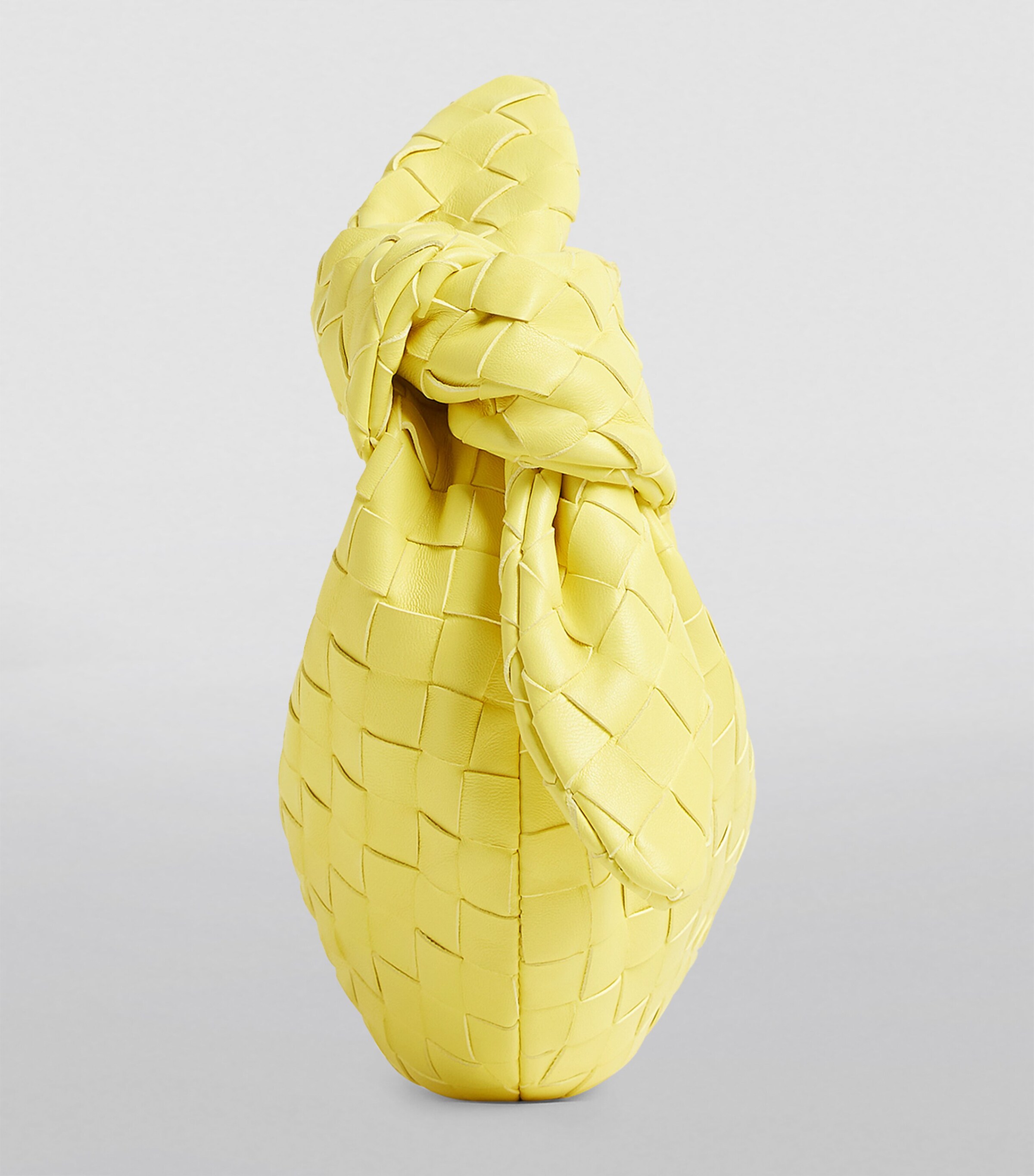 Bottega Veneta Yellow Mini Leather Jodie Bag | Harrods UK