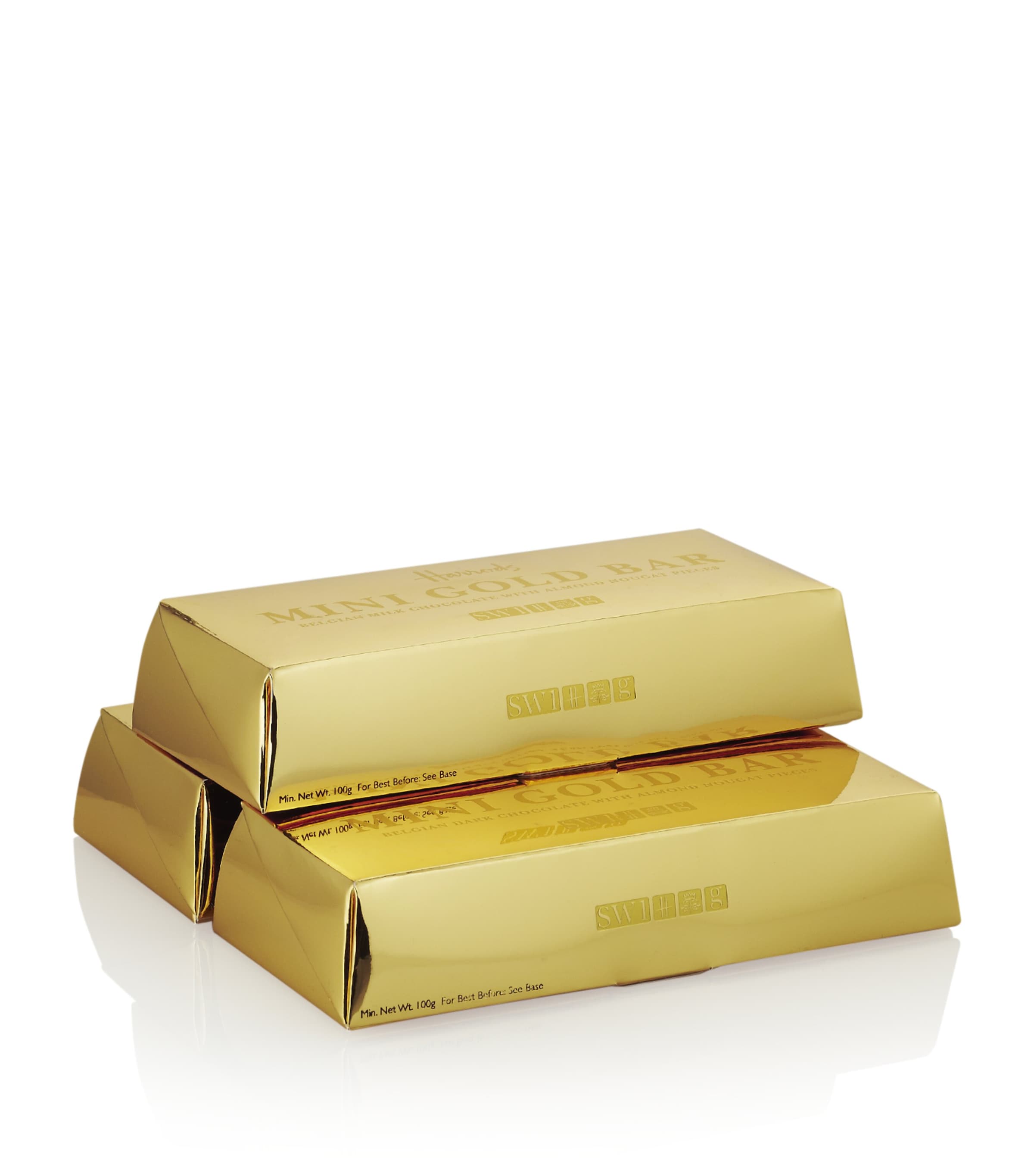 Harrods Mini Gold Bars (3 x 100g) | Harrods UK