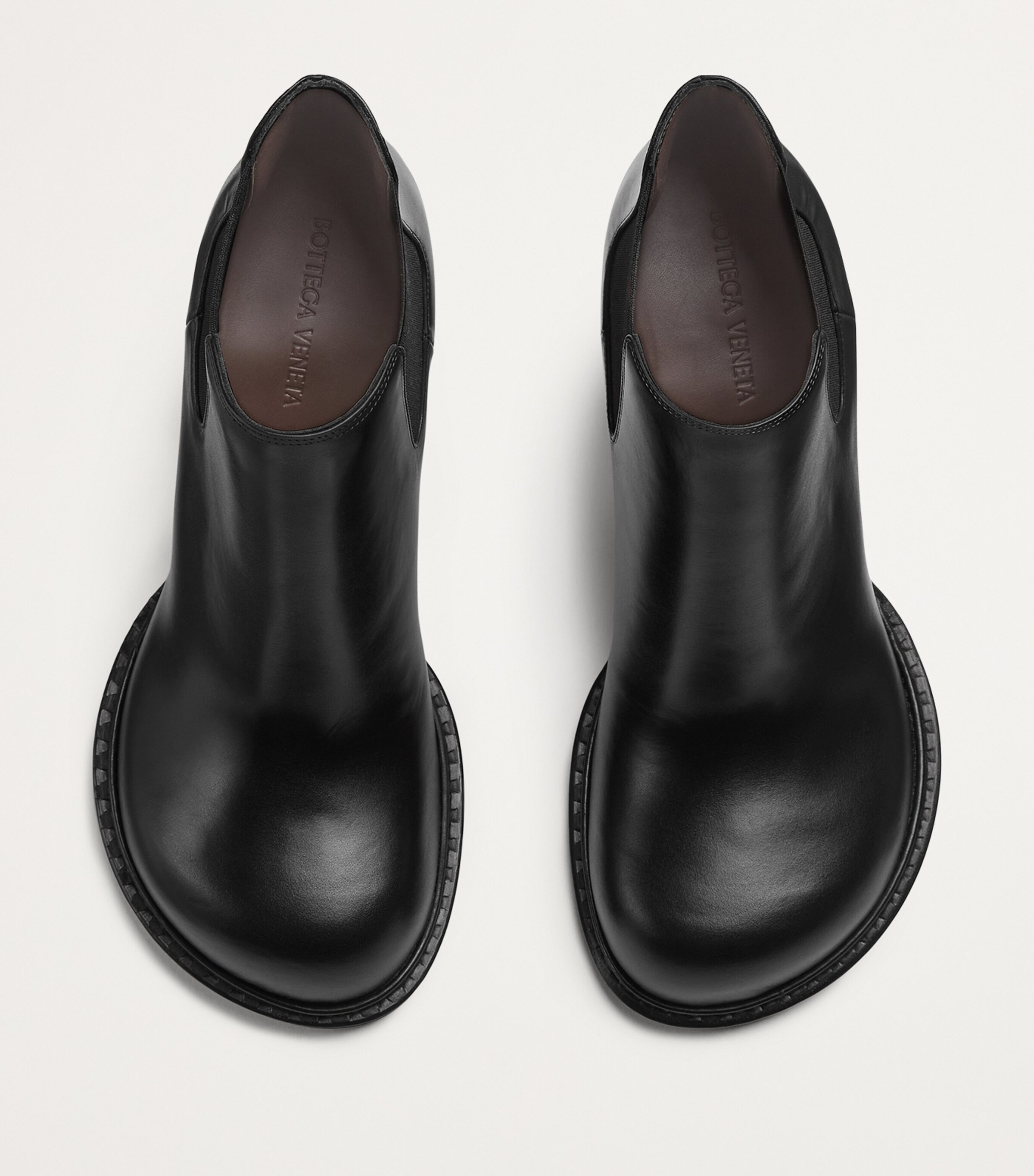 Bottega Veneta Black Leather Cliff Chelsea Boots 80 | Harrods UK