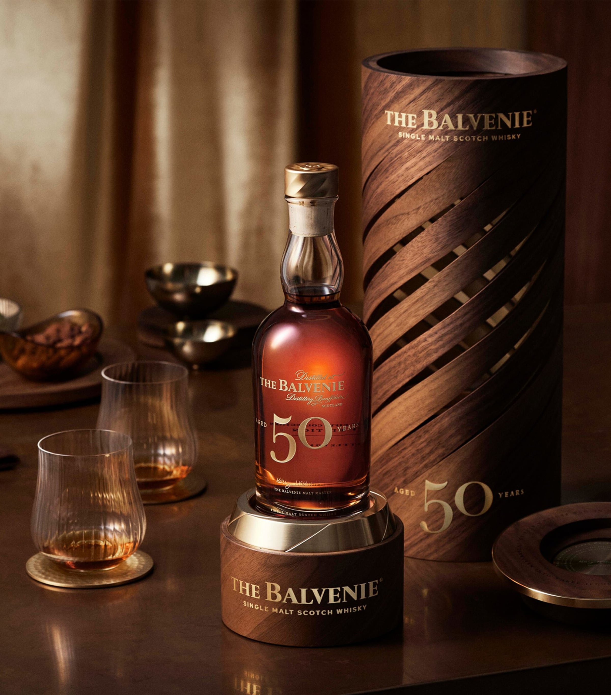 The Balvenie The Balvenie 50-Year-Old Single-Malt Scotch (70cl ...