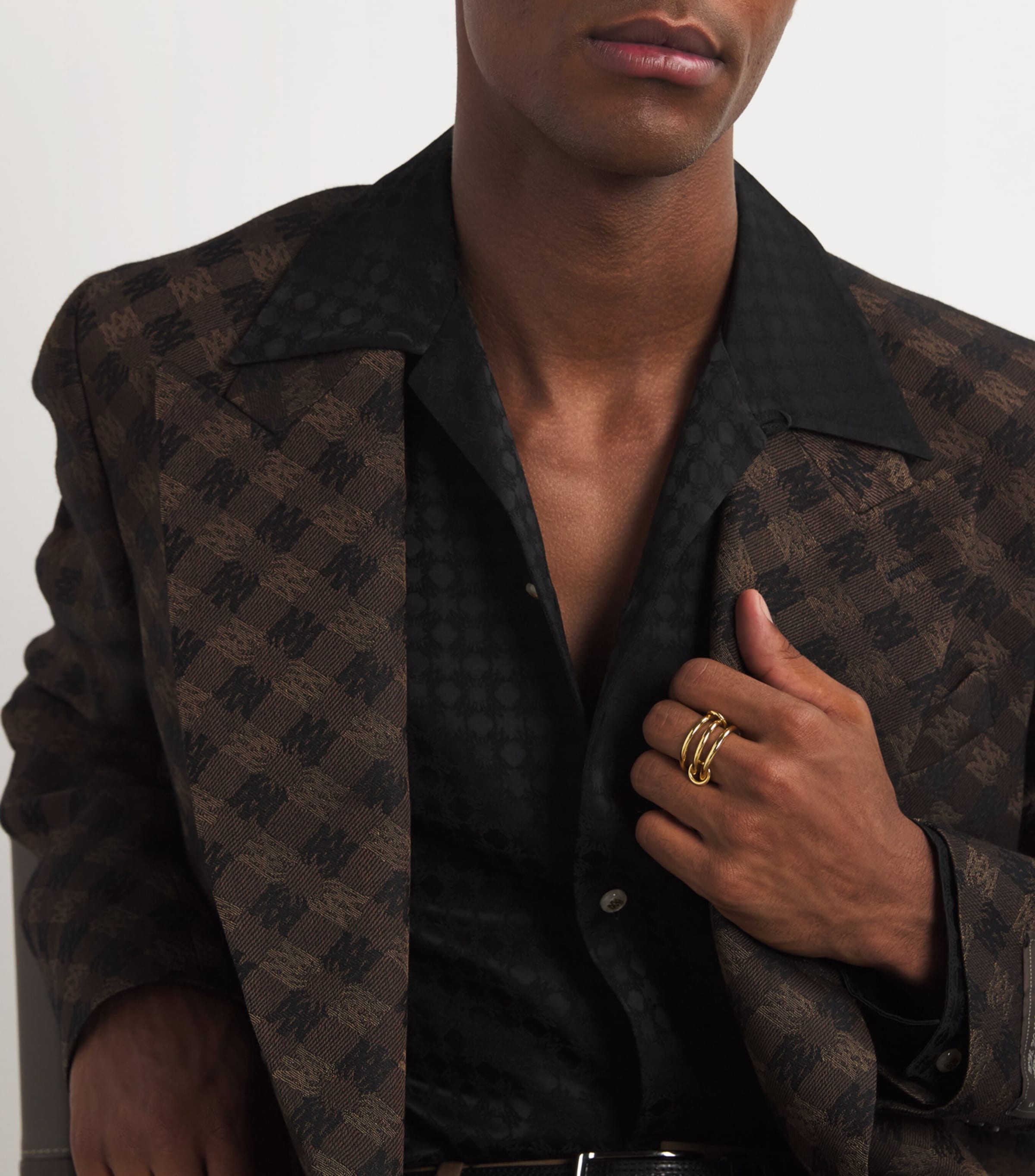 Spinelli Kilcollin Yellow Gold Taurus Ring | Harrods UK