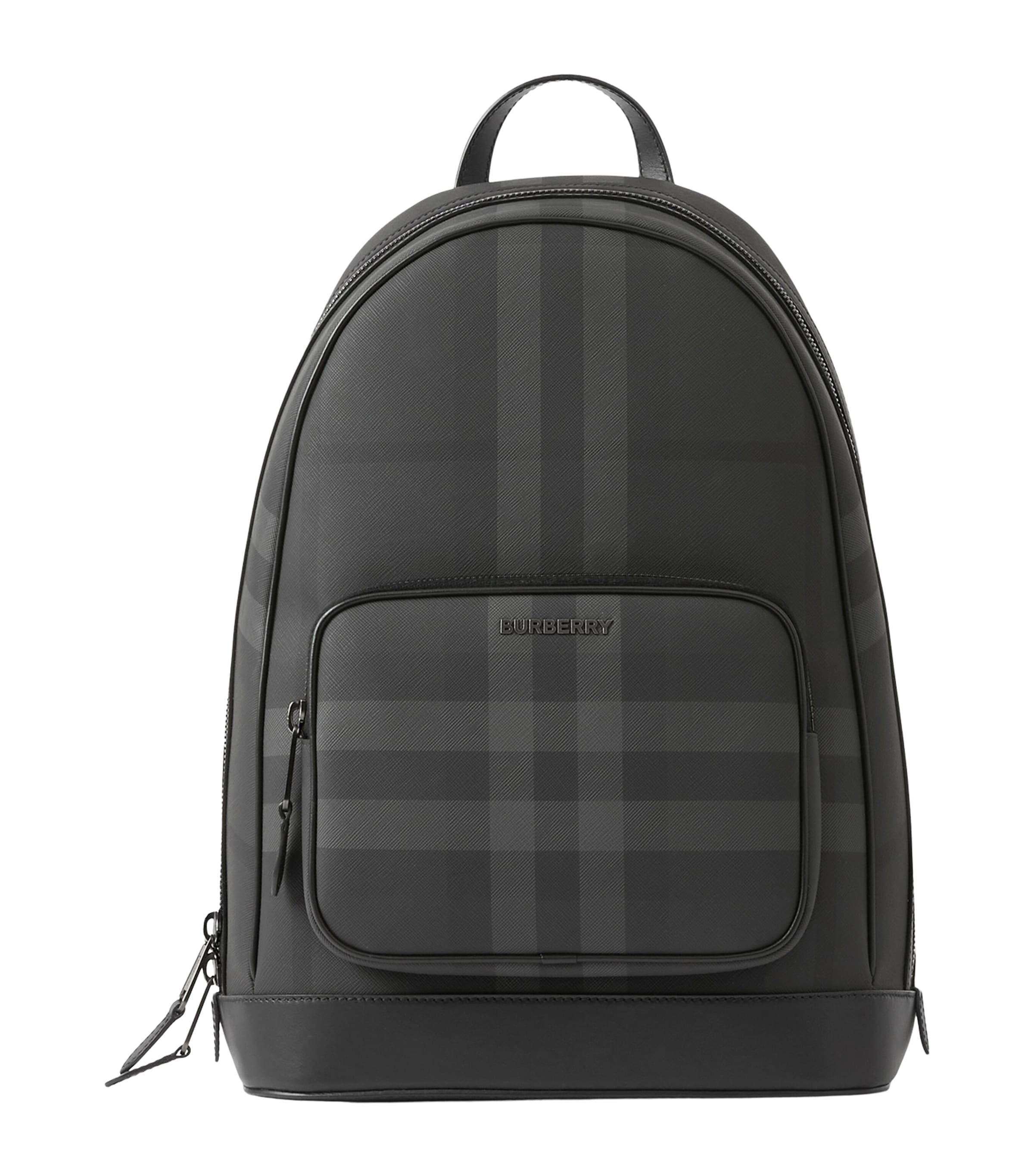 Burberry Black Rocco Backpack | Harrods UK