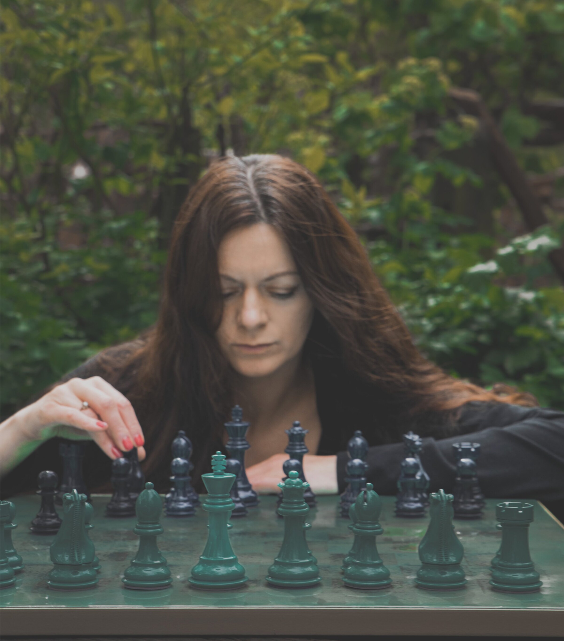 Purling Green x Gosia Lapsa Malawska Secret Garden Chess Set | Harrods BR