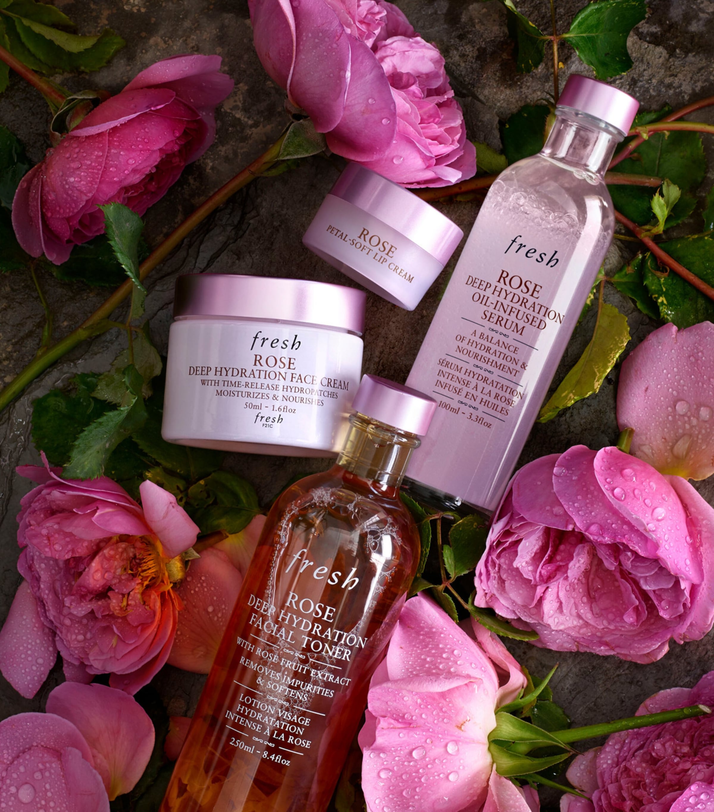 Fresh Rose Deep Hydration Oil Serum (100ml) | Harrods UK