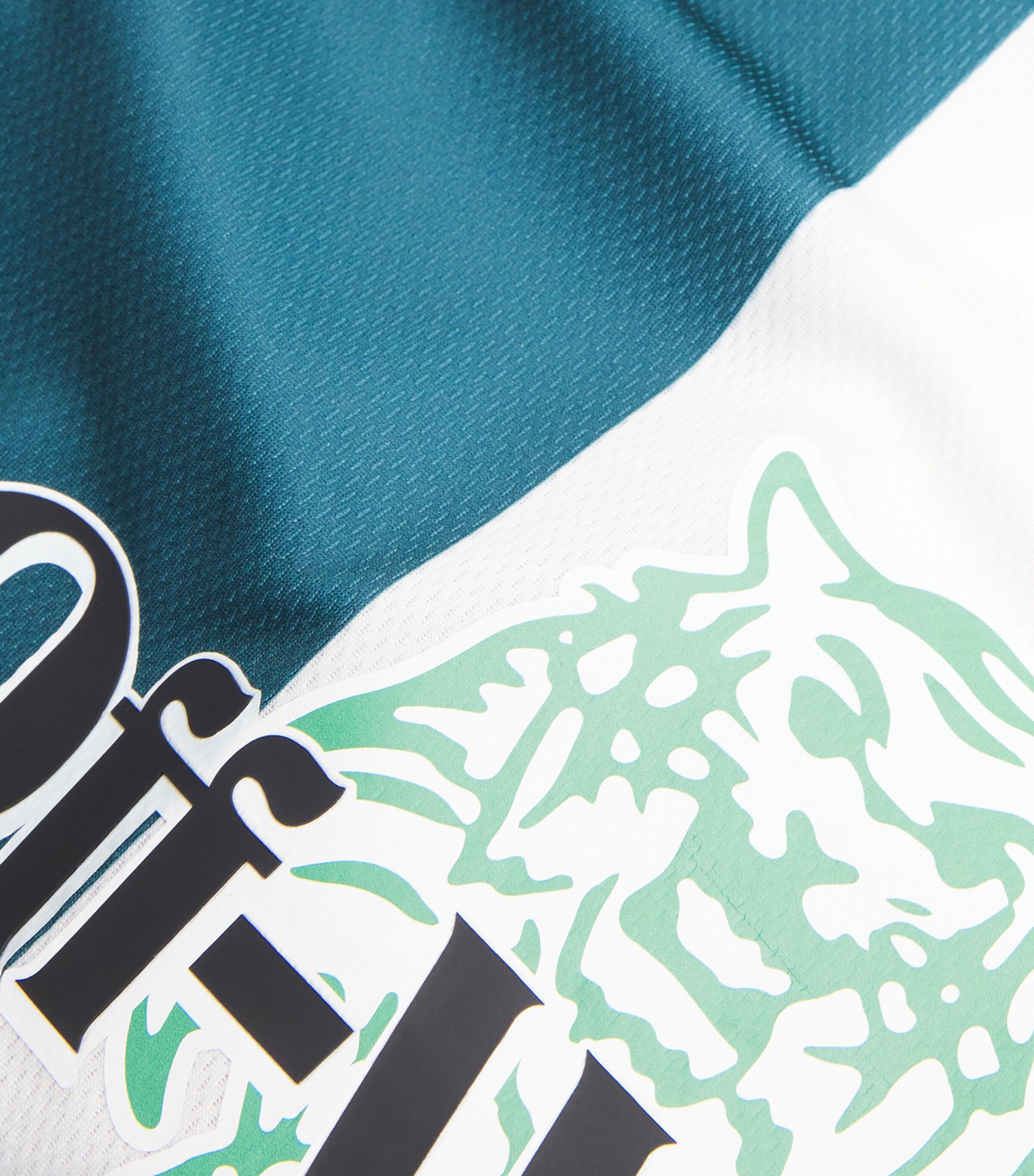 Off-White Black Tiger Logo Soccer Jersey | Harrods UK