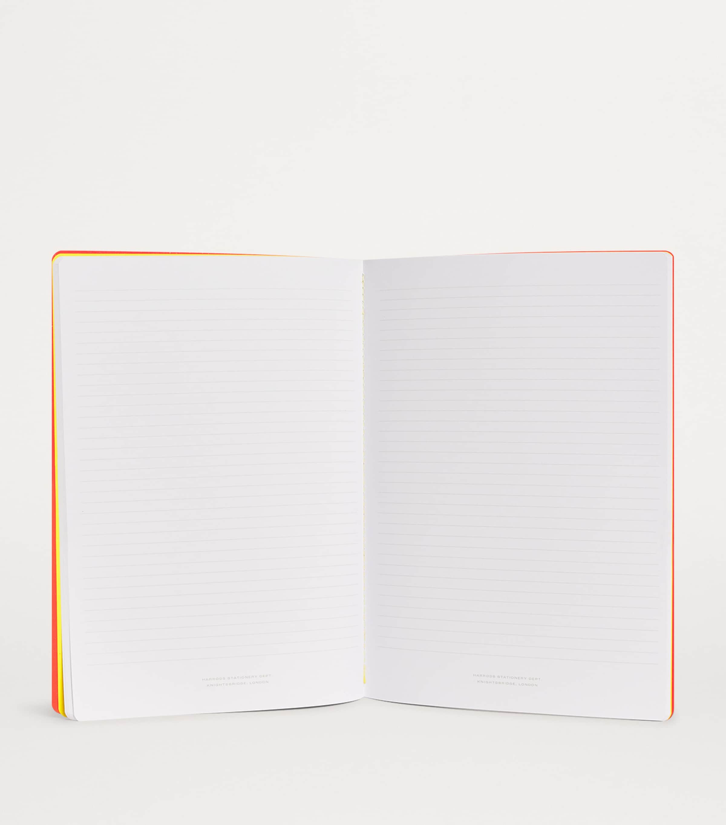 Harrods Red Logo Notebook | Harrods UK