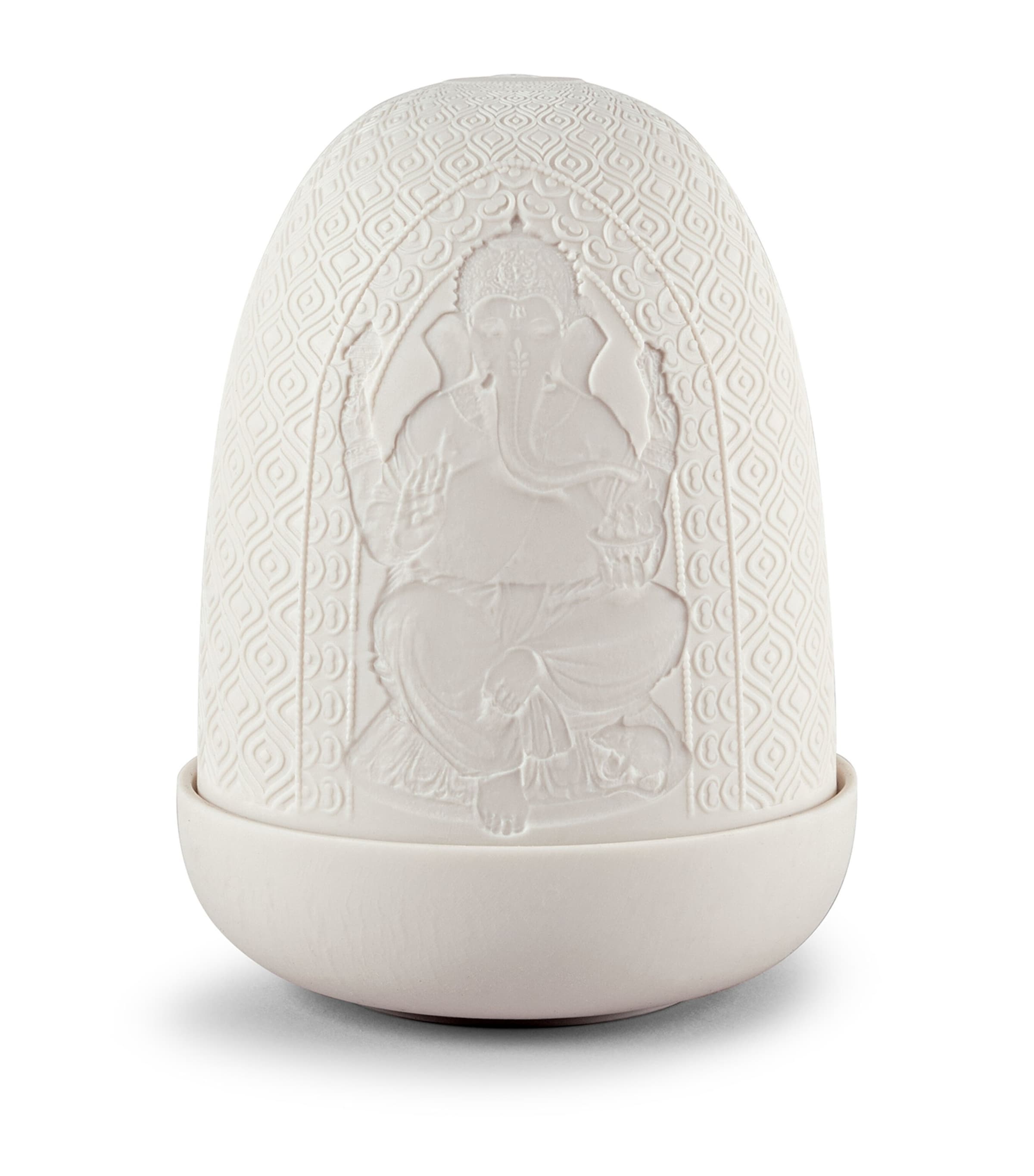 Lladró Lord Ganesha & Goddess Lakshmi Dome Table Lamp | Harrods NL