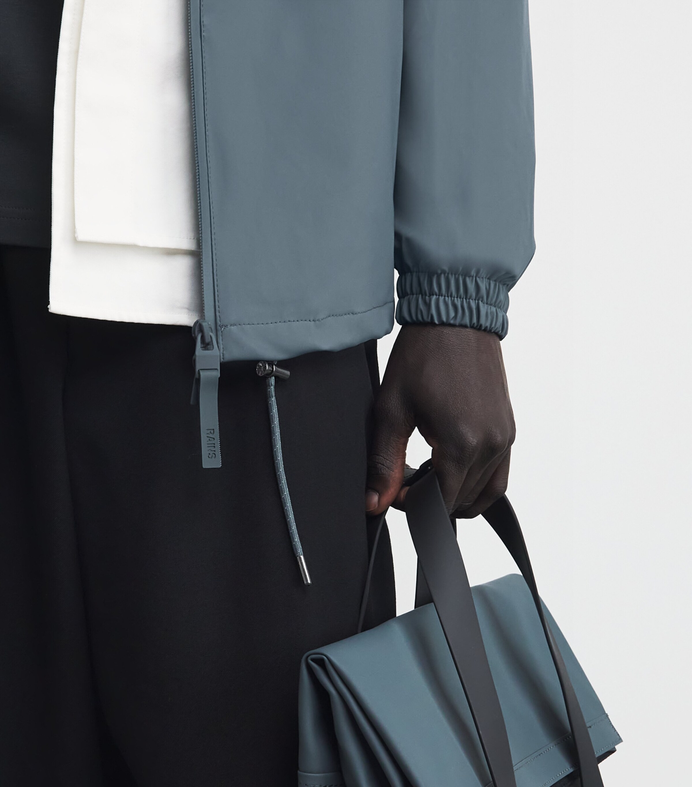 Rains Grey Storm Breaker Jacket | Harrods UK