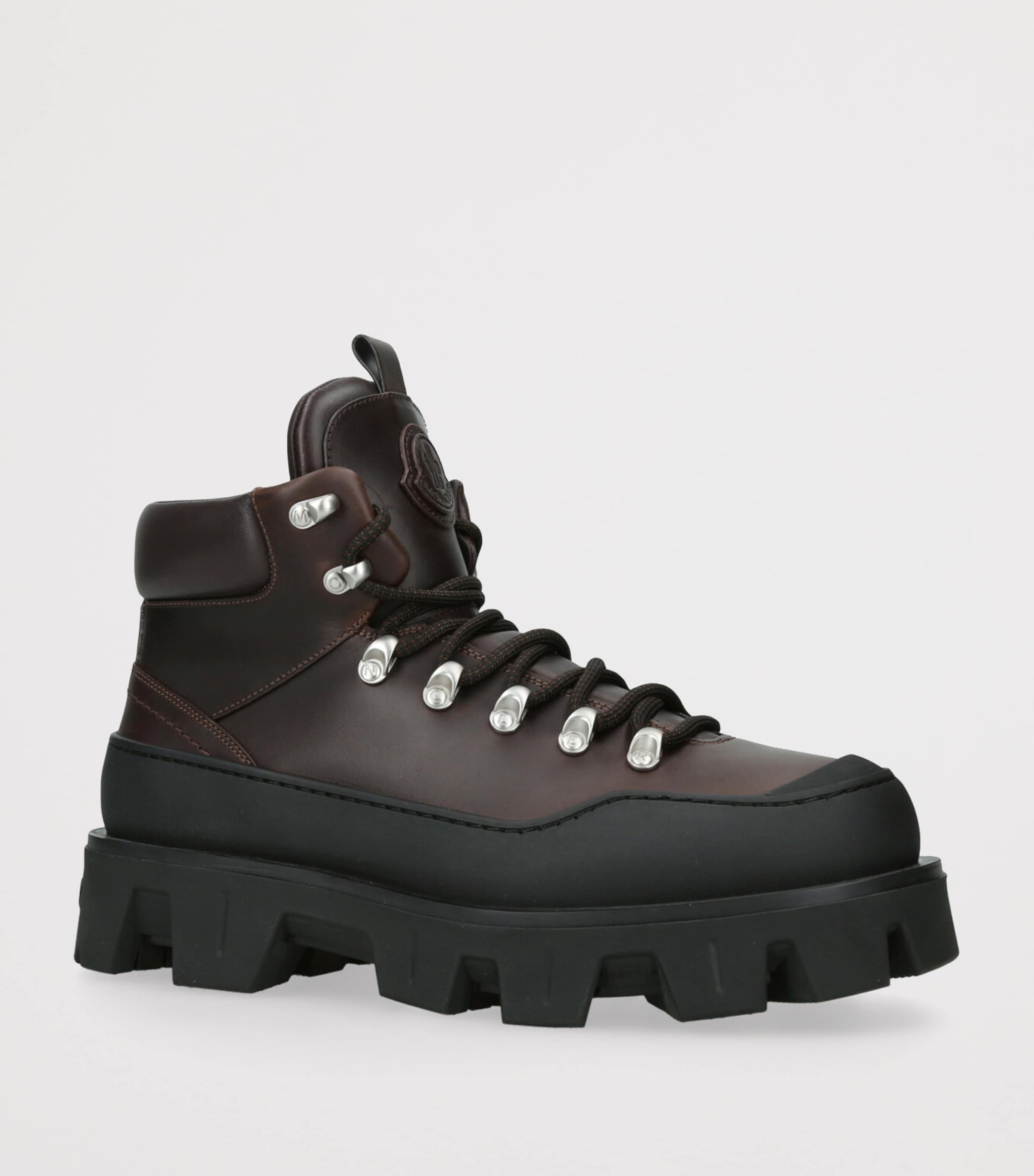 Moncler Brown Peka Trek Hiking Boots | Harrods PT