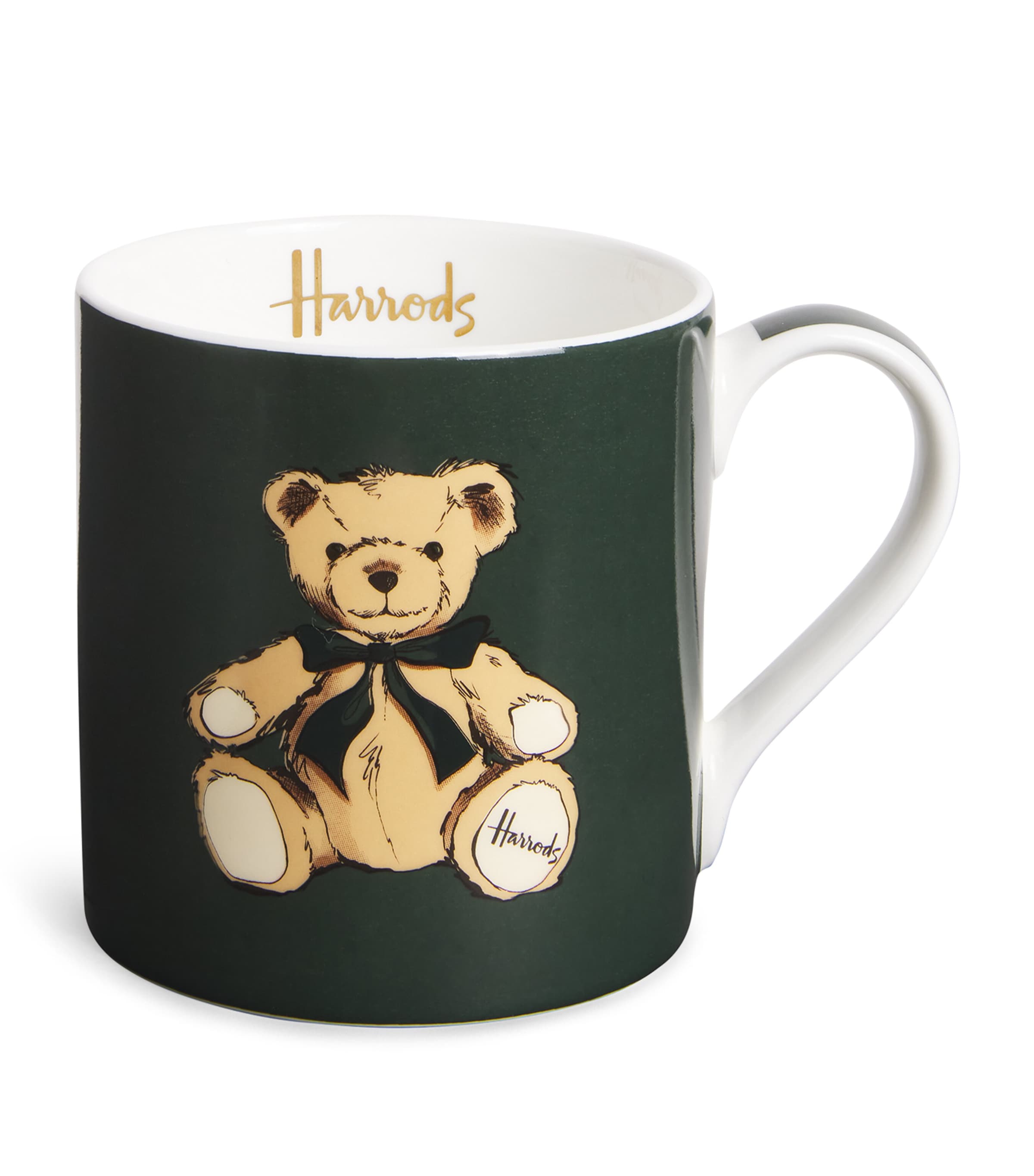 Harrods Bone China Henry Bear Mug | Harrods UK
