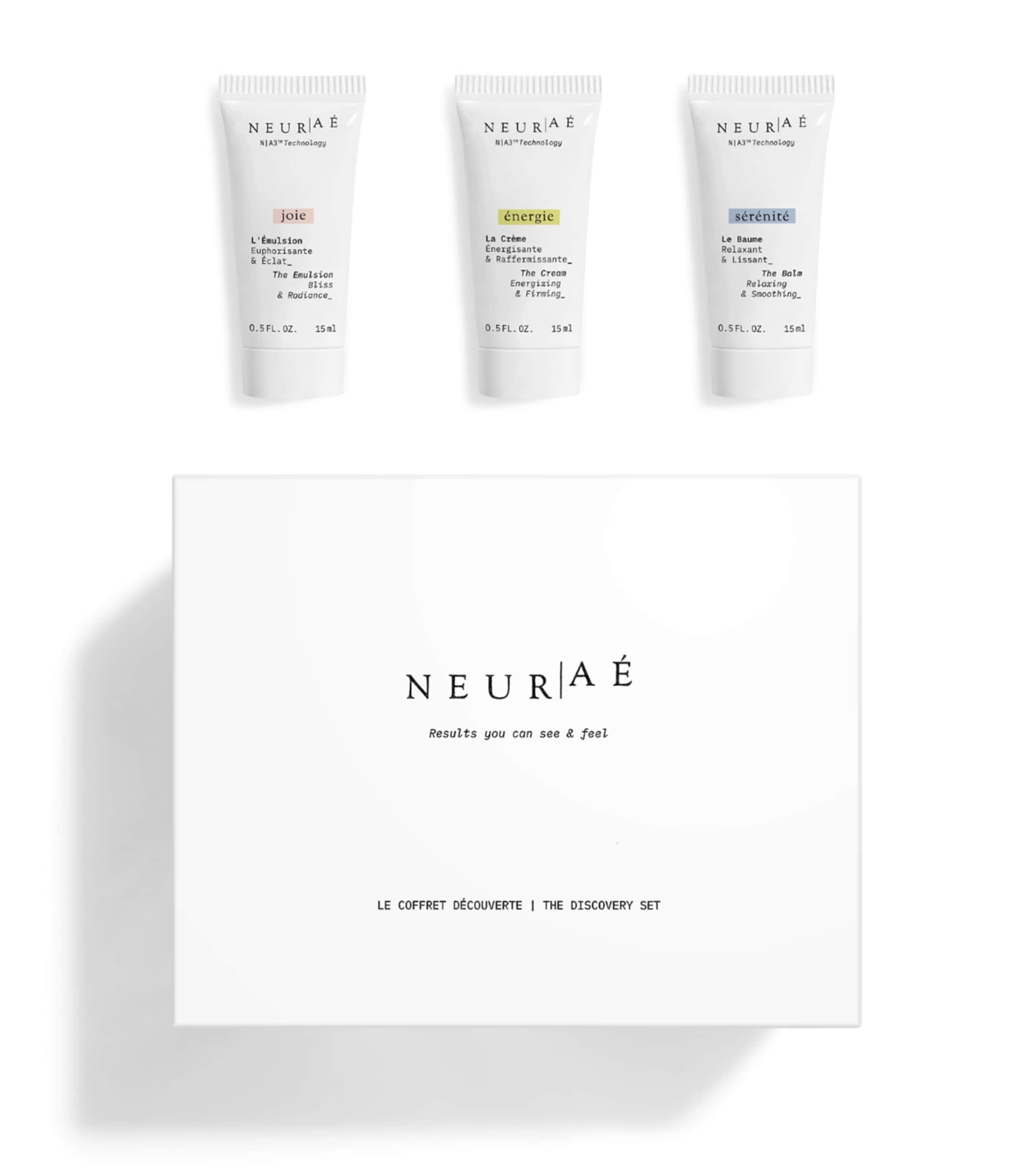 NEURAÉ Discovery Set (3 x 15ml) | Harrods US