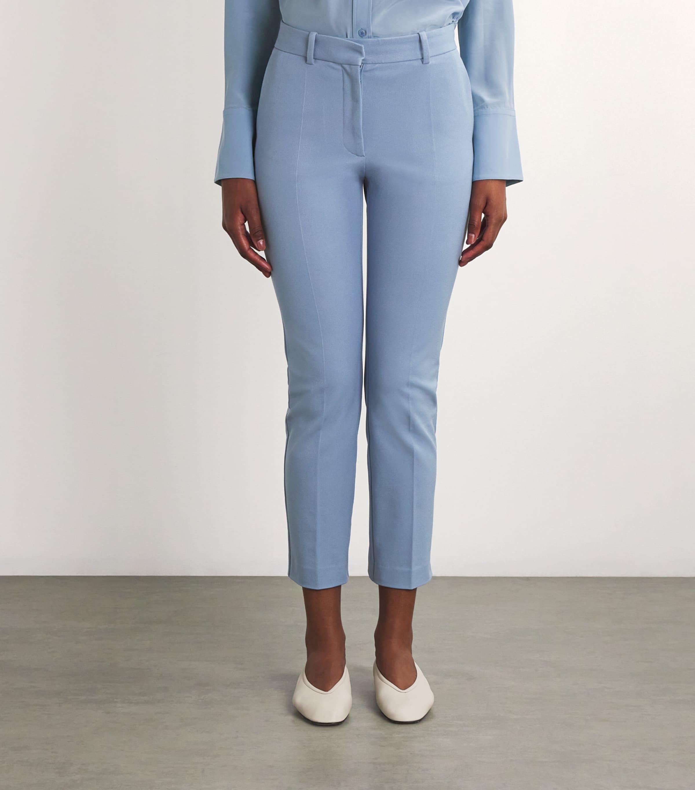 Joseph Stretch-Gabardine Coleman Trousers | Harrods CA