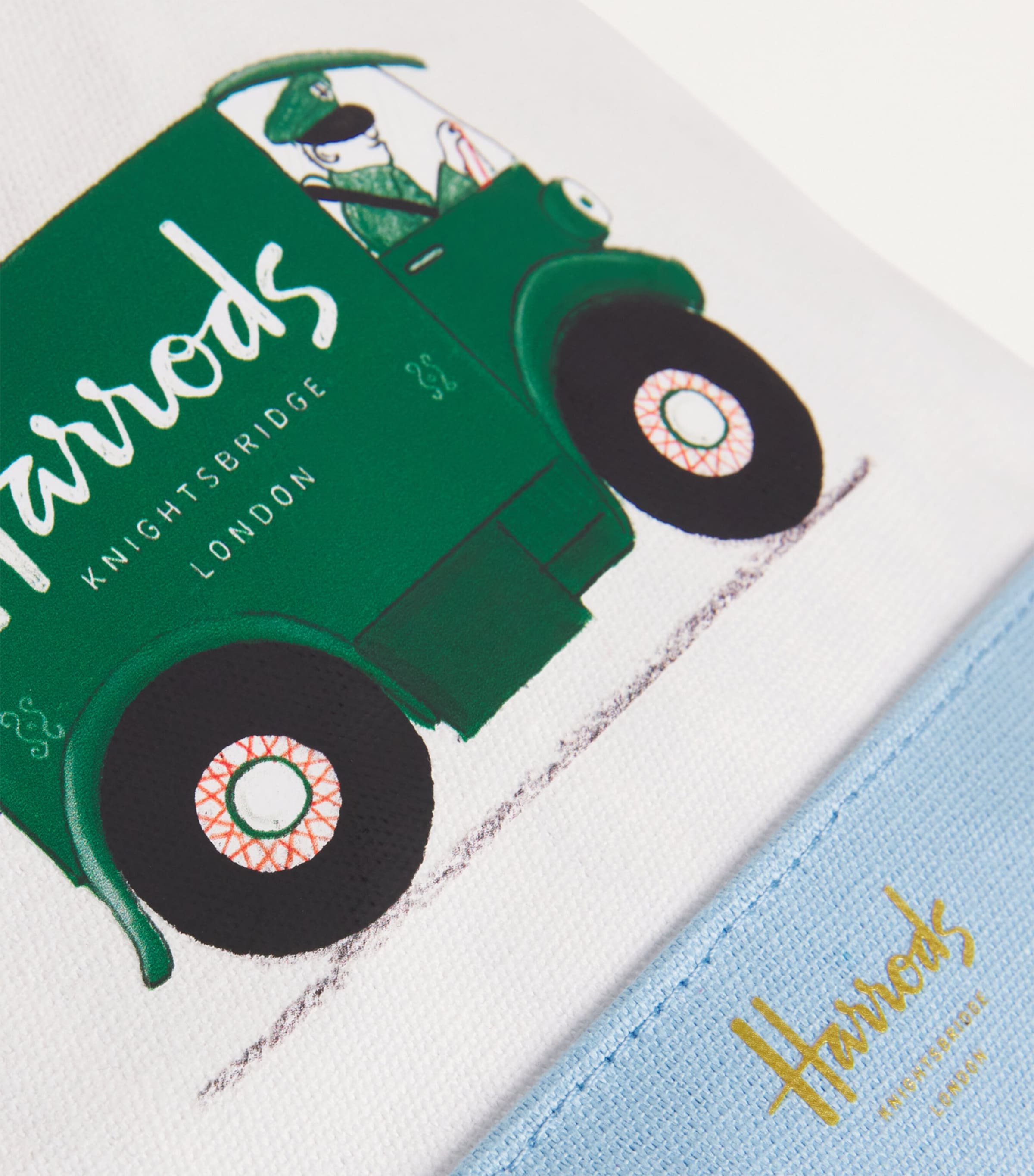 Harrods Blue Mini Children's Harrods Van Tote Bag | Harrods AE