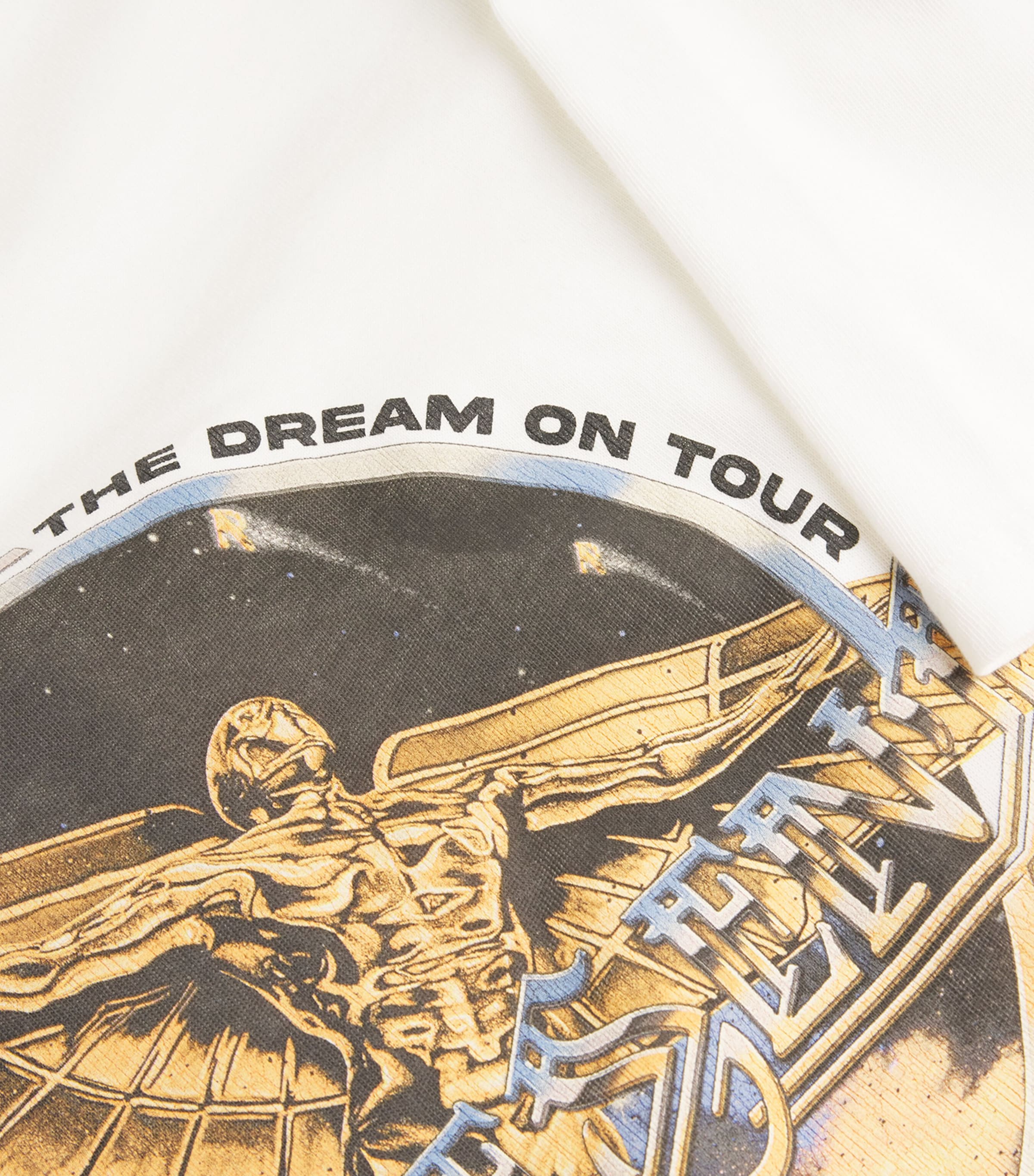 Represent White Cotton Golden Tour T-Shirt | Harrods US