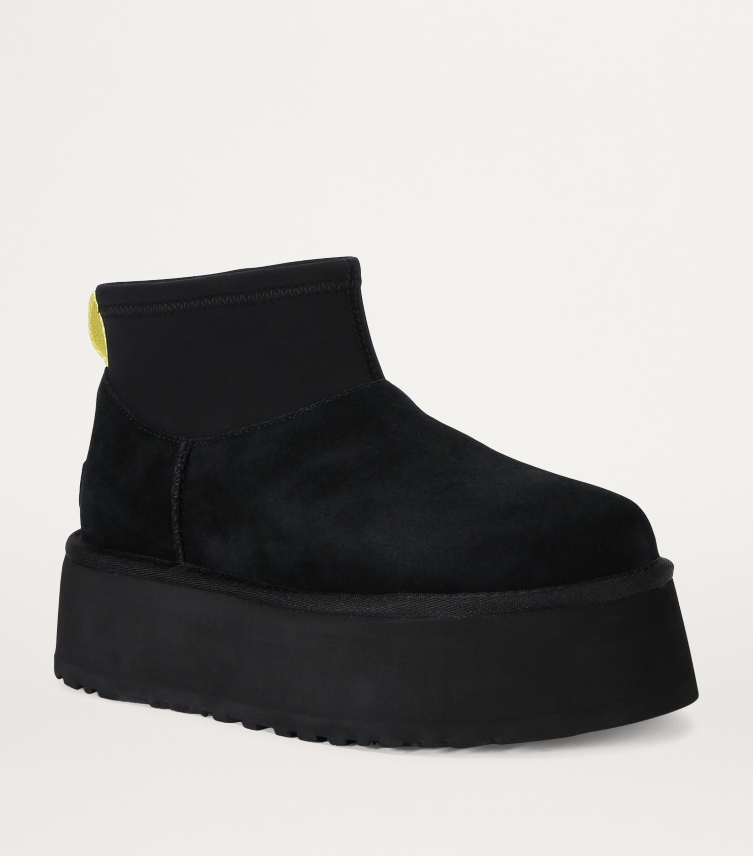 UGG Black Classic Mini Dipper Platform Boots 50 | Harrods MR