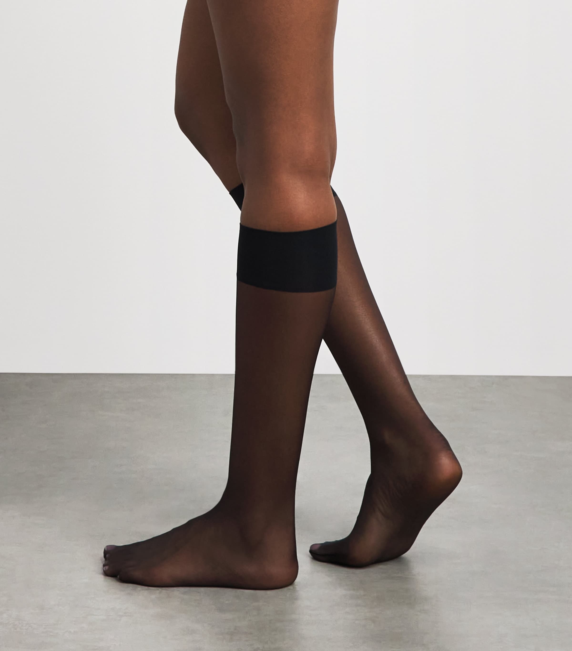 Falke Black Shelina 12 Knee-High Socks | Harrods CA