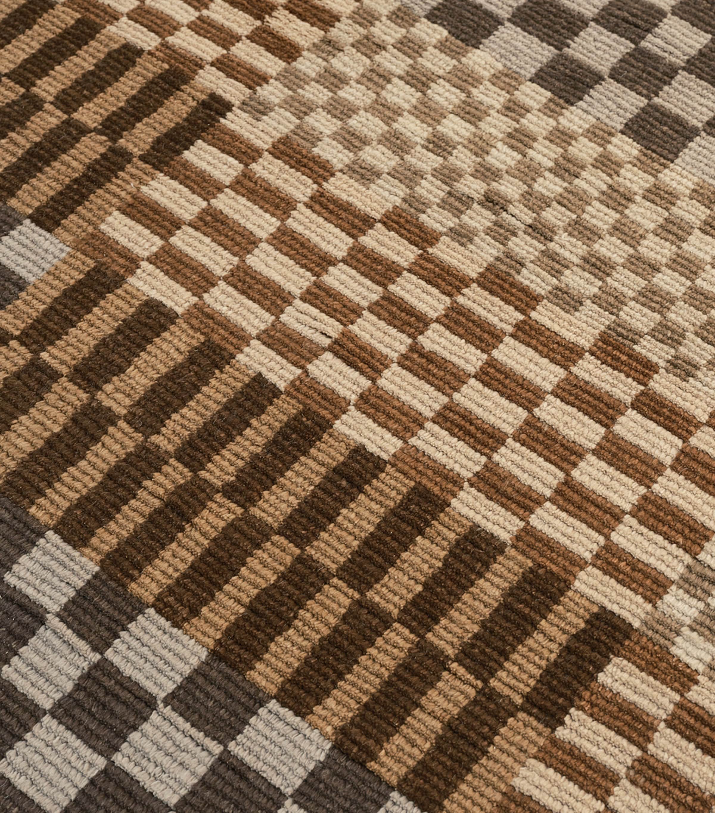 The Rug Company x Paul Smith Wool Axis Autumn Runner (300cm x 85cm ...