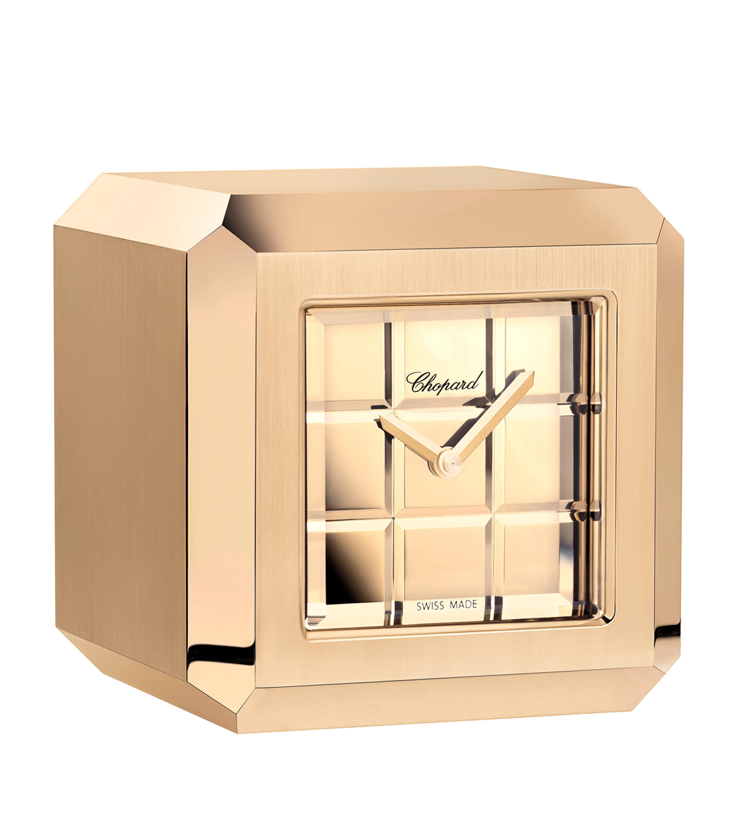 Chopard Ice Cube Table Clock | Harrods US