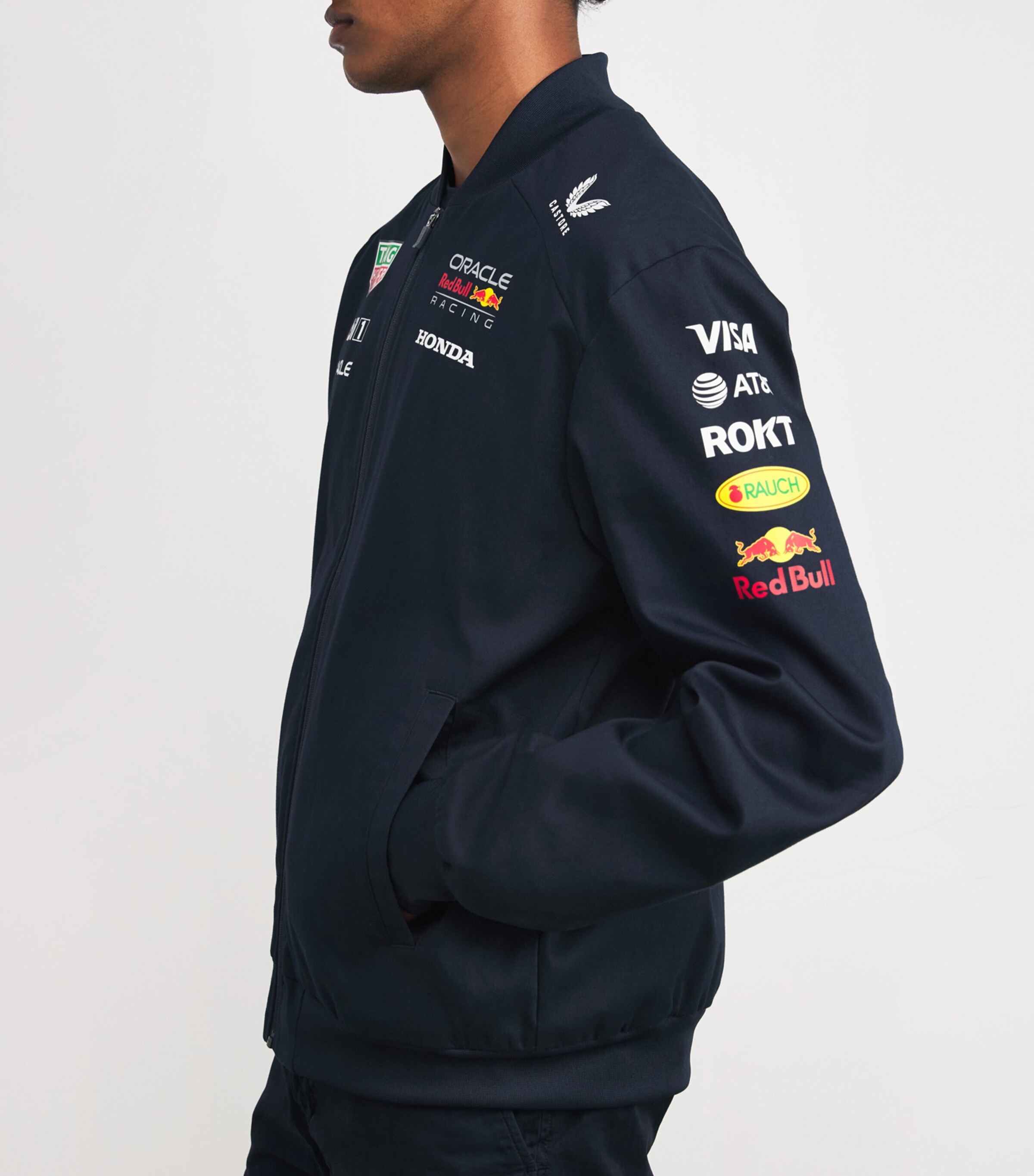 Castore x Oracle Red Bull Racing Bomber Jacket | Harrods AU