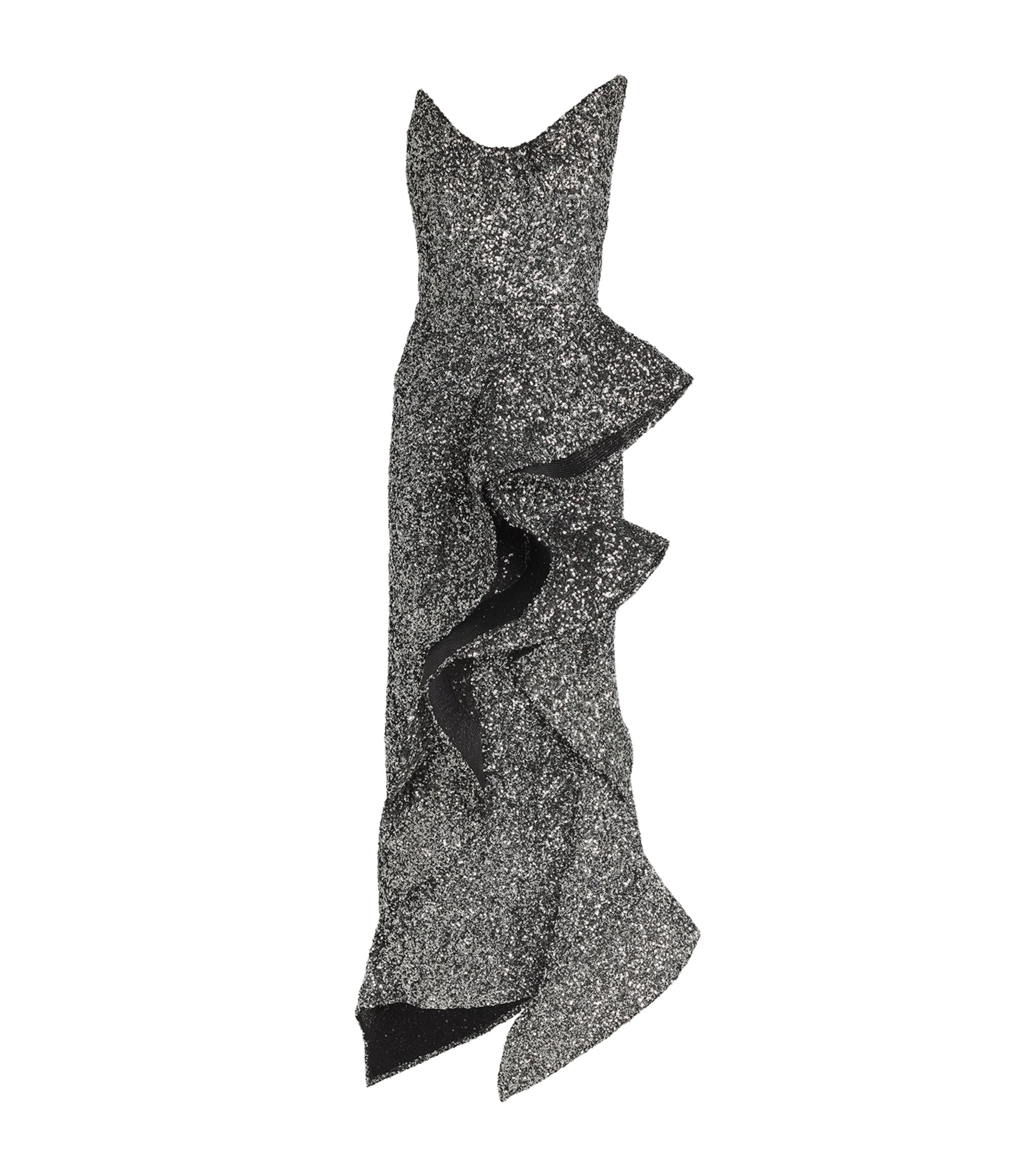 Maticevski Black Thistle Wave Gown | Harrods US