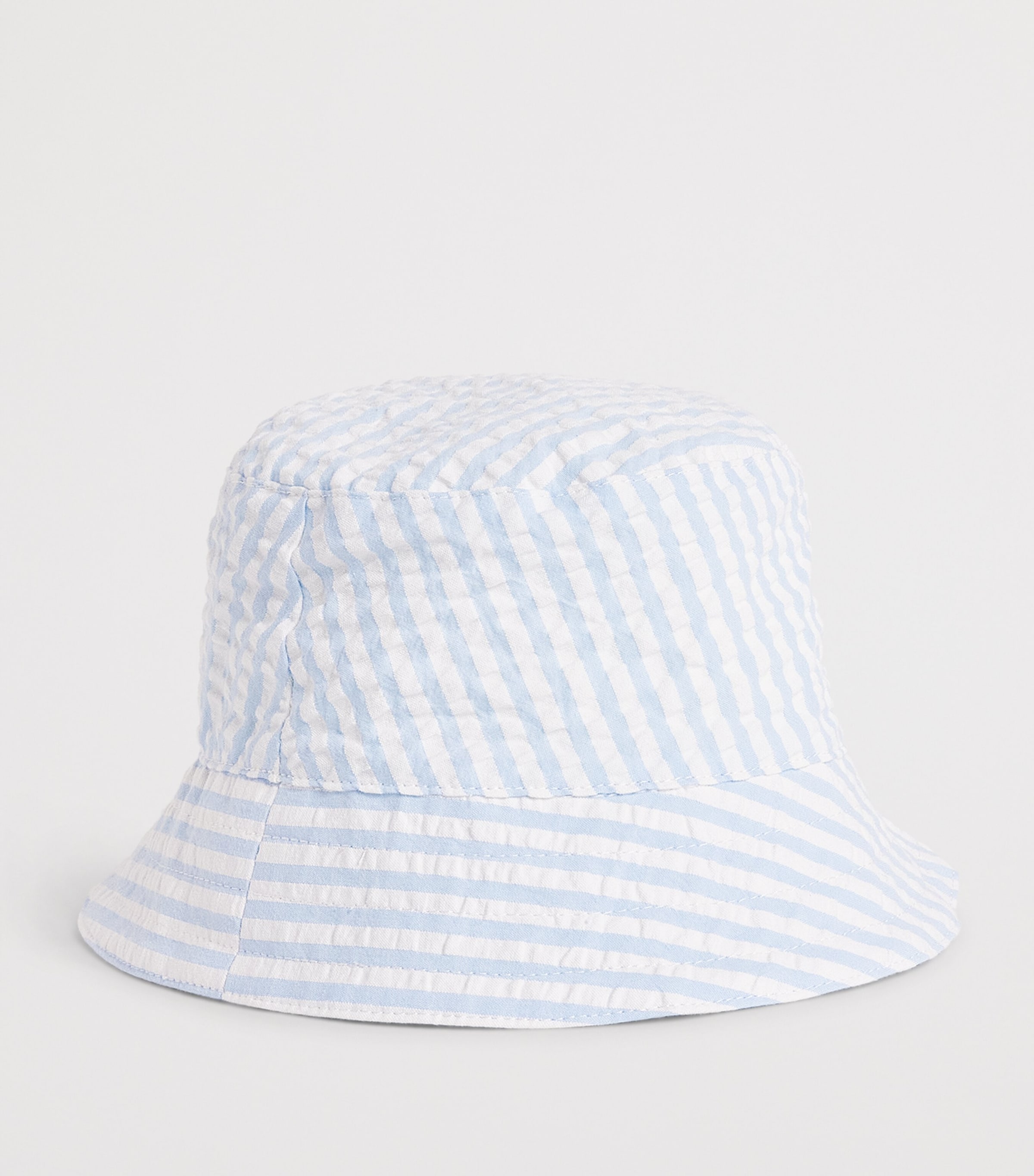 Tartine et Chocolat Blue Cotton Striped Bob Bucket Hat | Harrods UK
