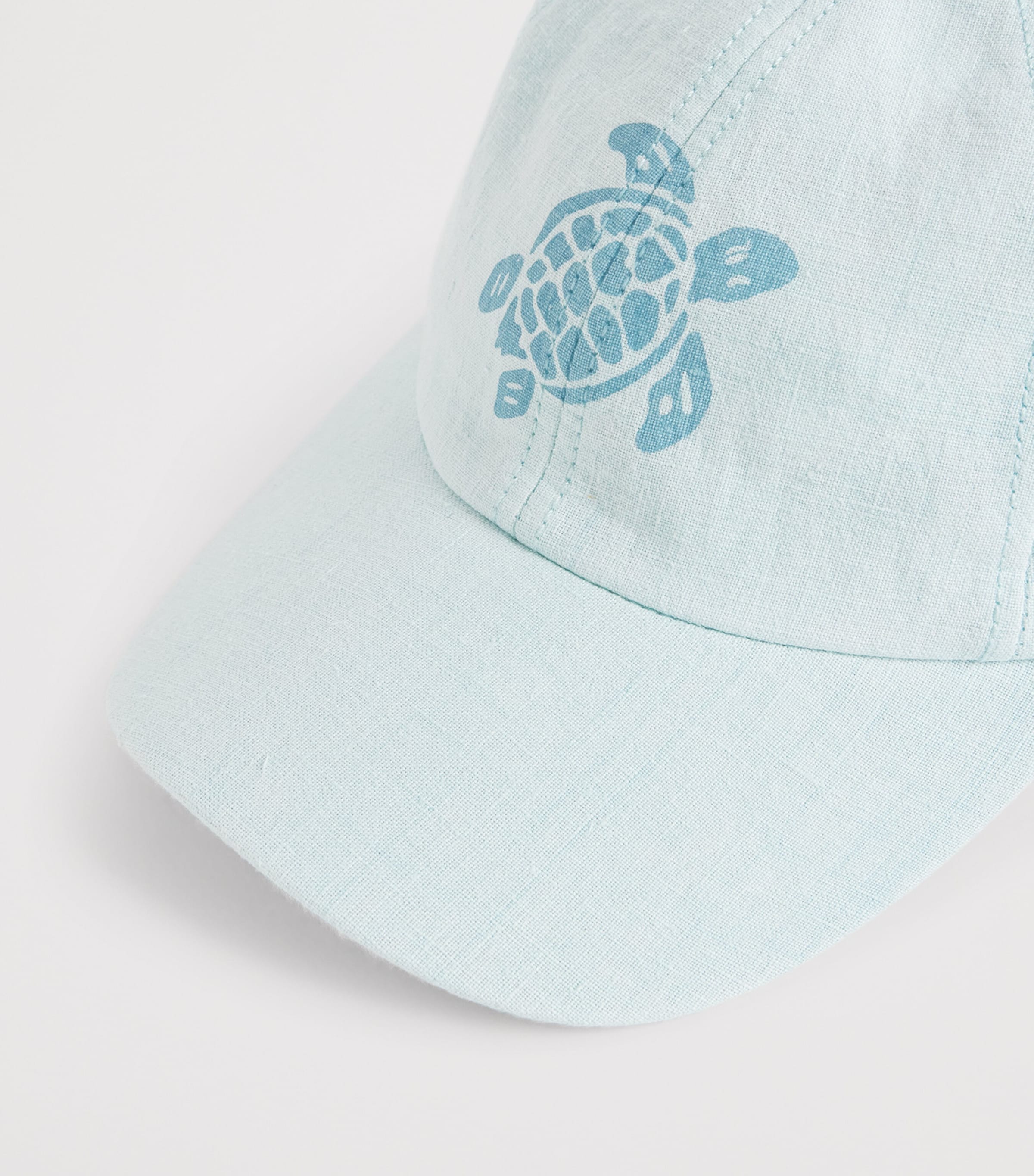 Vilebrequin Blue Embroidered Turtle Baseball Cap | Harrods UK
