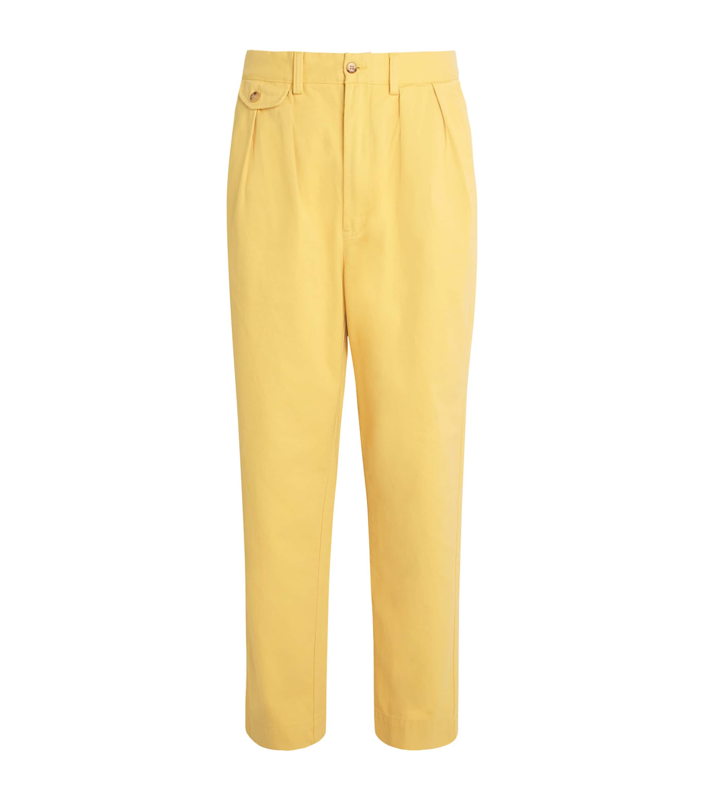 Polo Ralph Lauren Twill Wide-Leg Whitman Chinos | Harrods CA