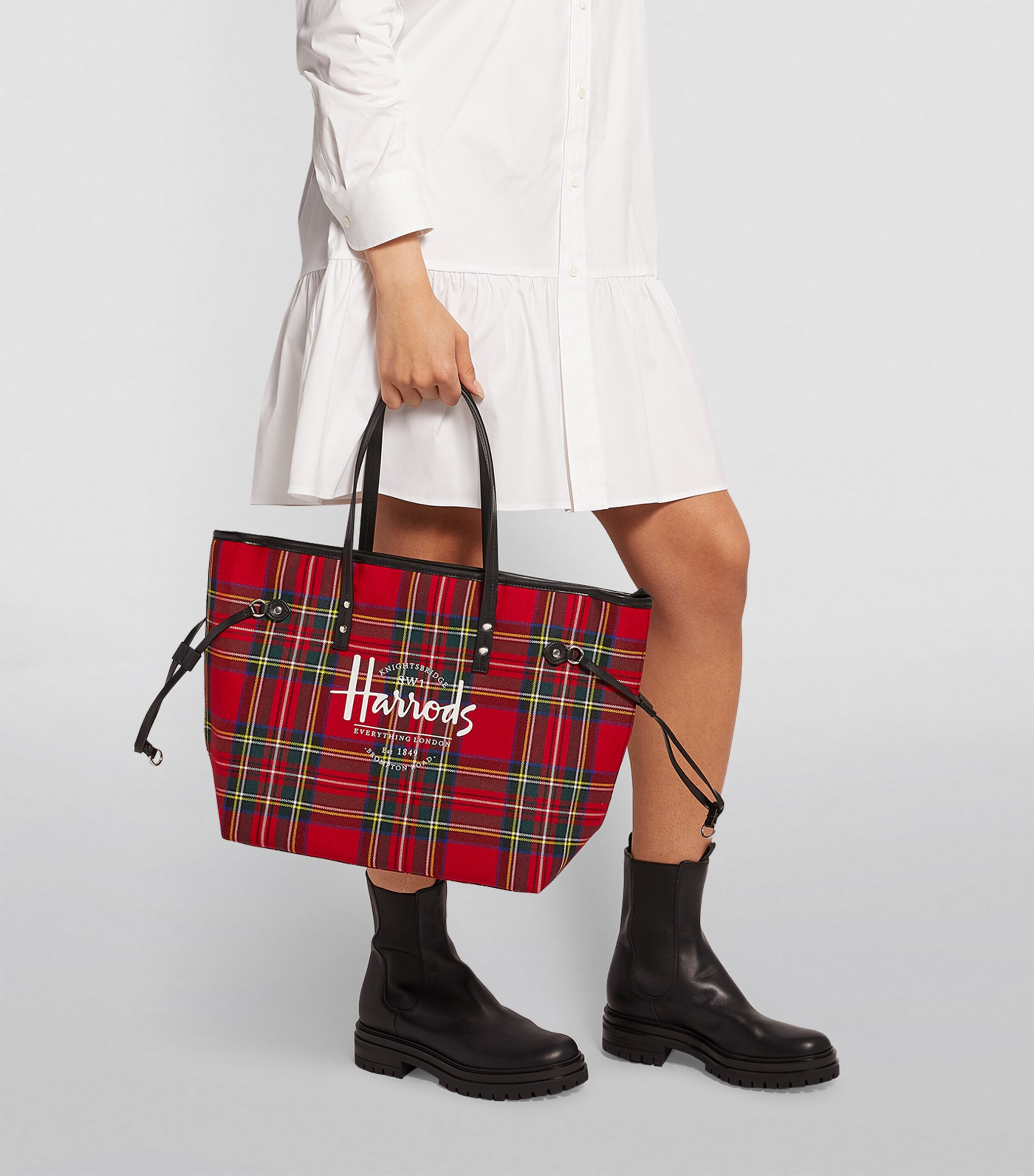 Harrods Multi Southbank Royal Stewart Tote Bag | Harrods US
