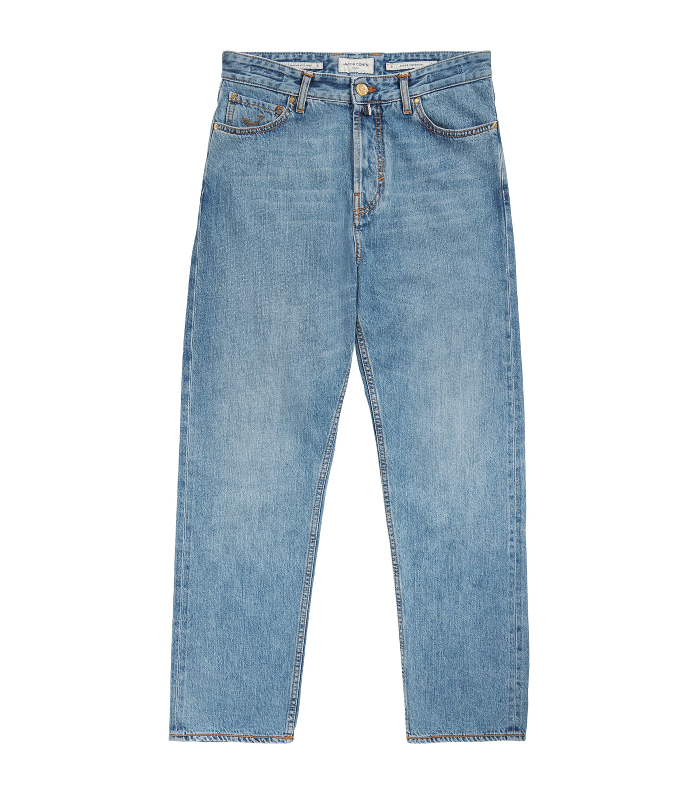 JACOB COHËN Blue Sean Relaxed Straight Jeans | Harrods IN