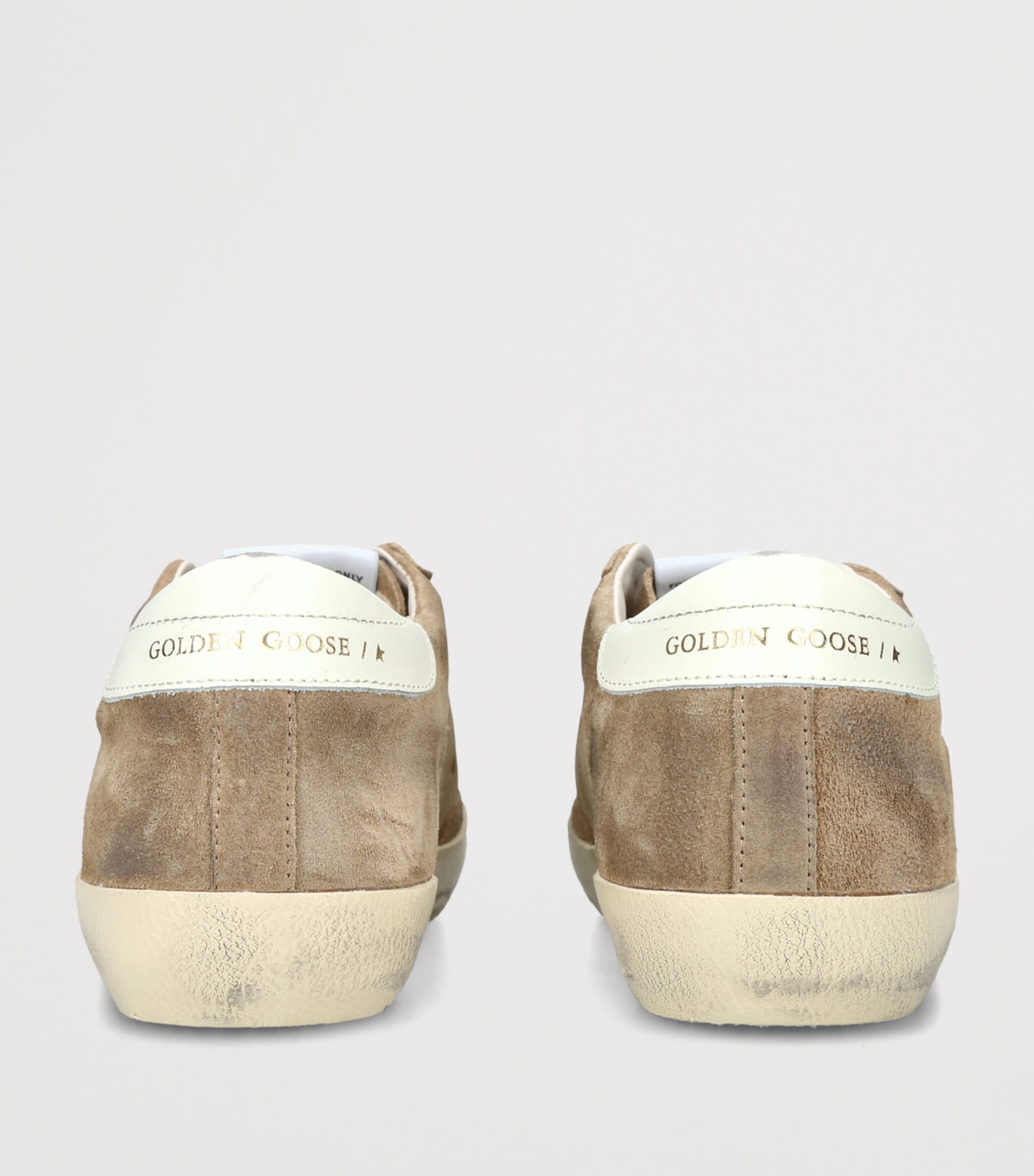 Golden Goose Beige Suede Super Star Sneakers | Harrods US